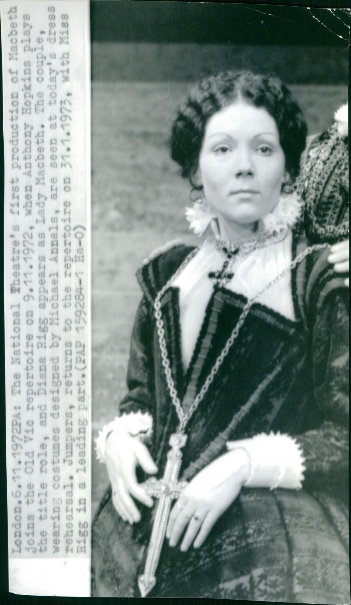 Diana Rigg - Vintage Photograph