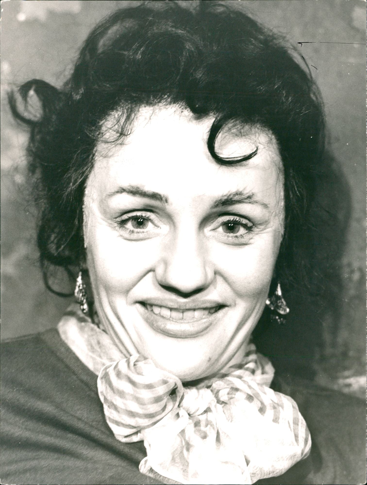 Swedish actress Gunn Wållgren - Vintage Photograph