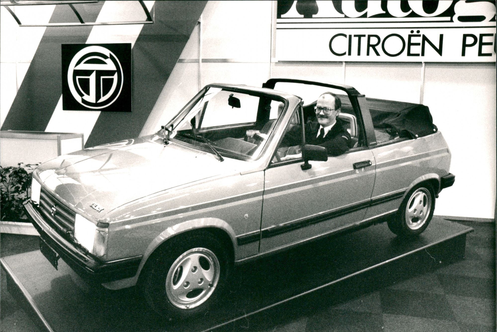 Talbot cars, model: Samba convertible, model year: 1984 - Vintage Phot