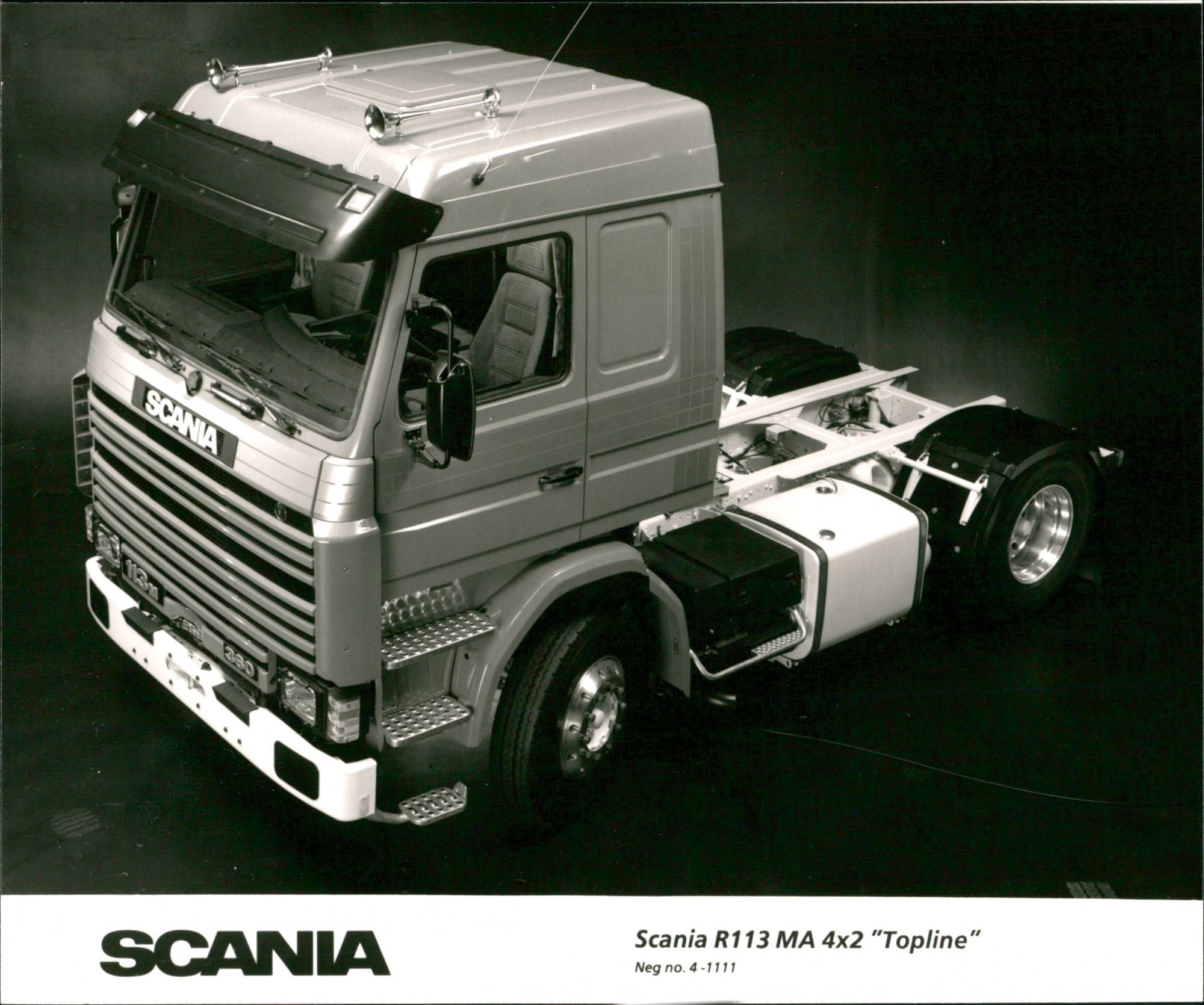Scania R113 MA 4x2 "Topline" - Vintage Photograph