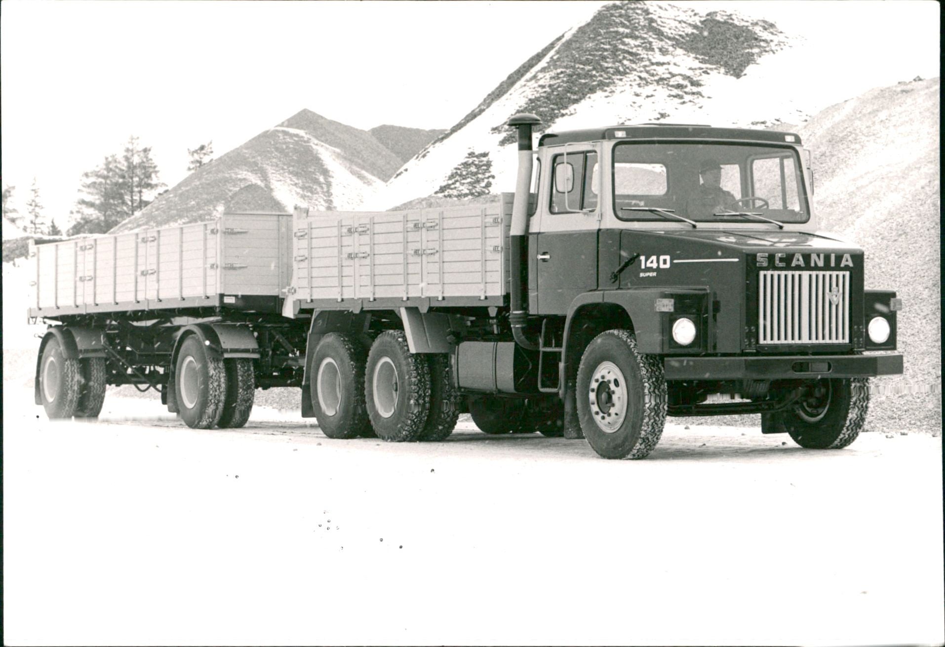 Scania LS 140 - Vintage Photograph