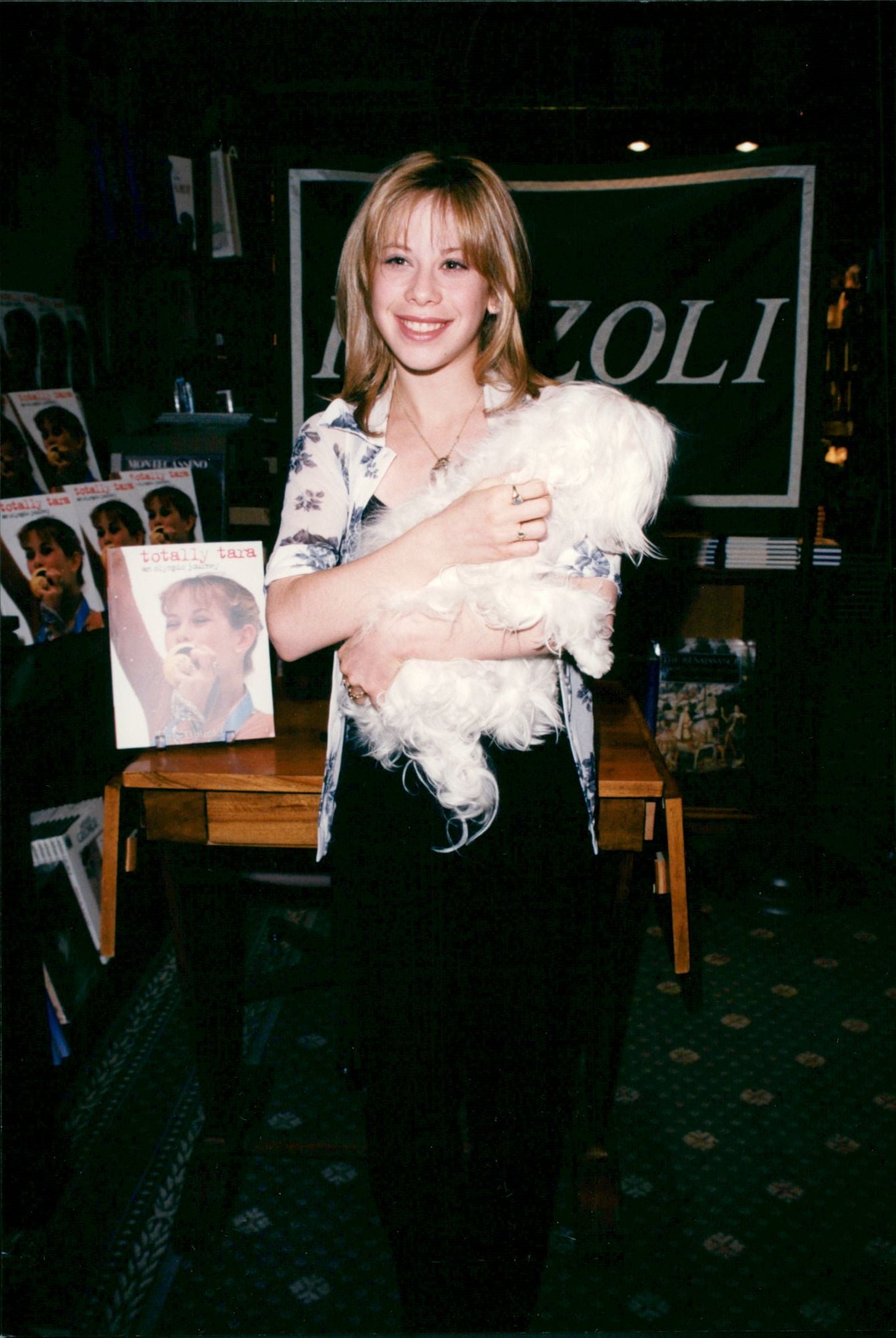 Tara Lipinski, the Olympic gold medalist in figure skating, was promot