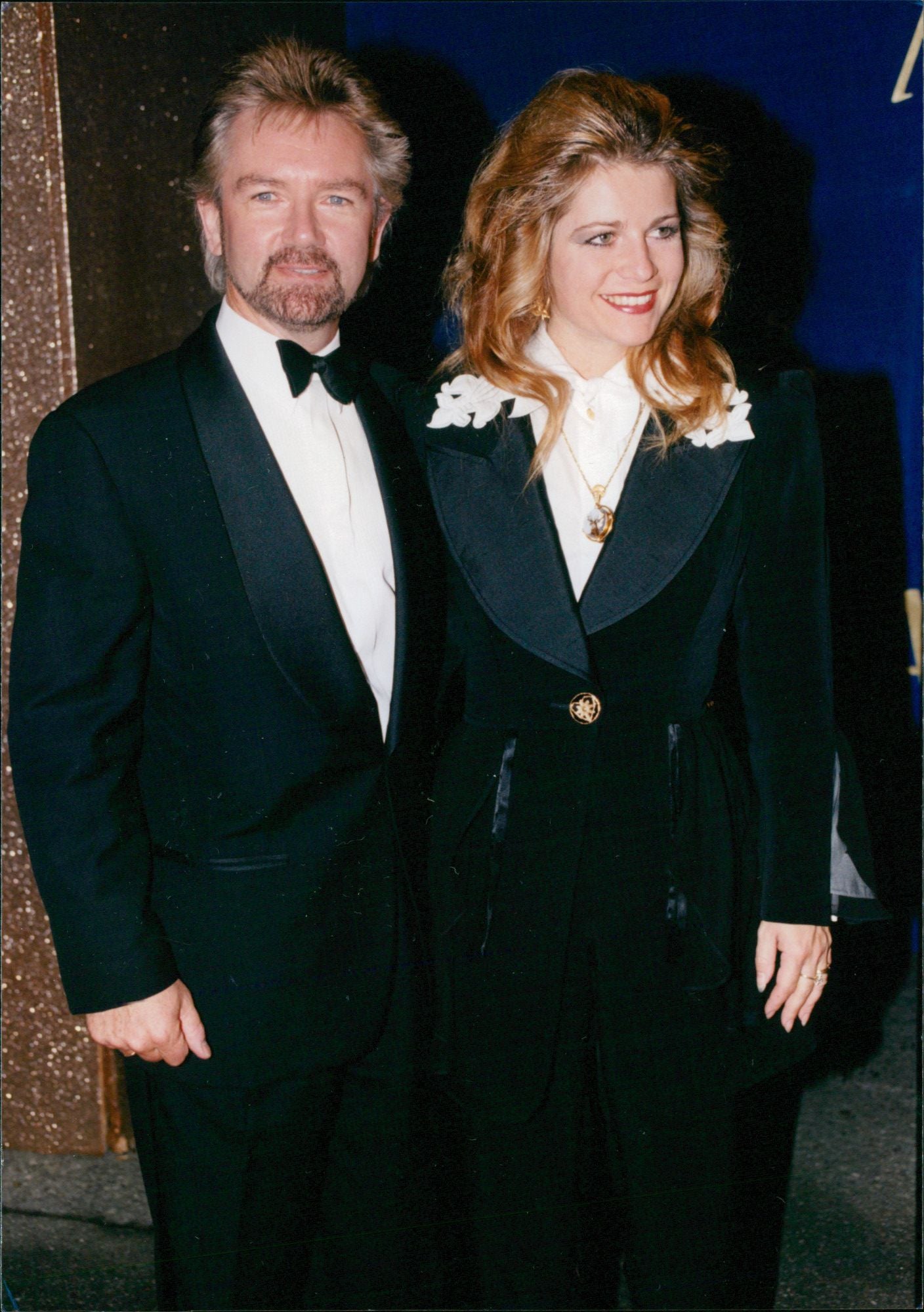 TV personality Noel Edmonds and his wife Helen - Vintage Photograph