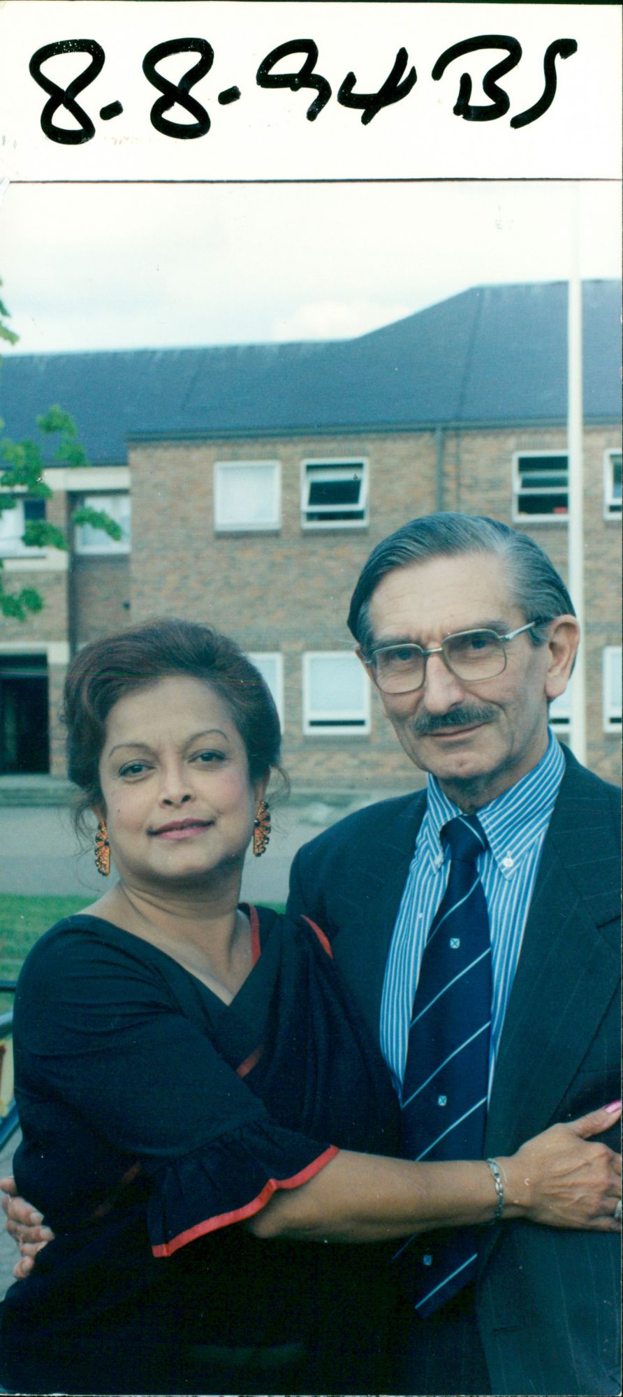 The Lord Mayor of Norwich Arthur Clare and Mrs. Zaharat Power Clare.