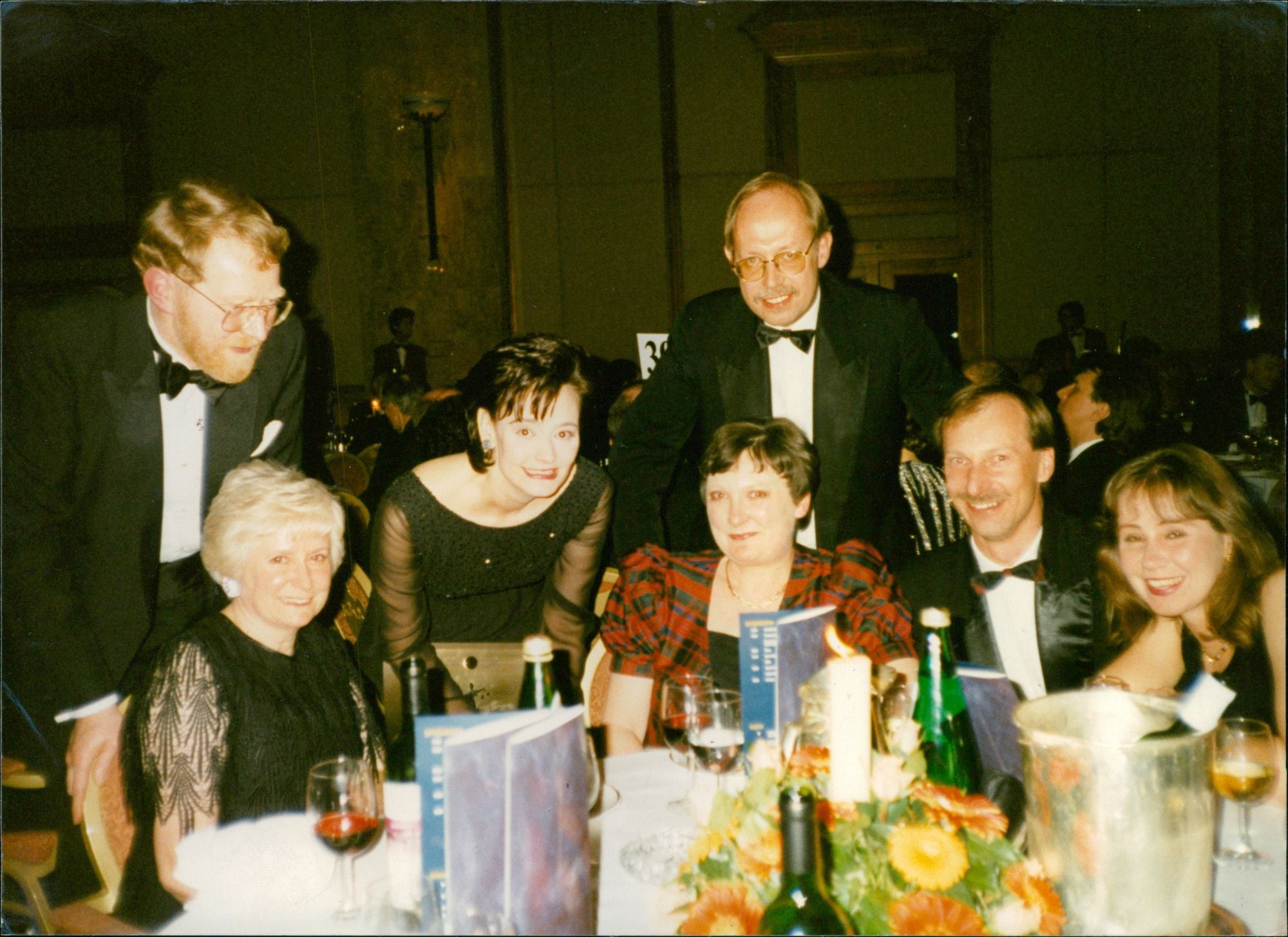 Cherie Booth, Bruce Chilton and Chris Taylor. - Vintage Photograph
