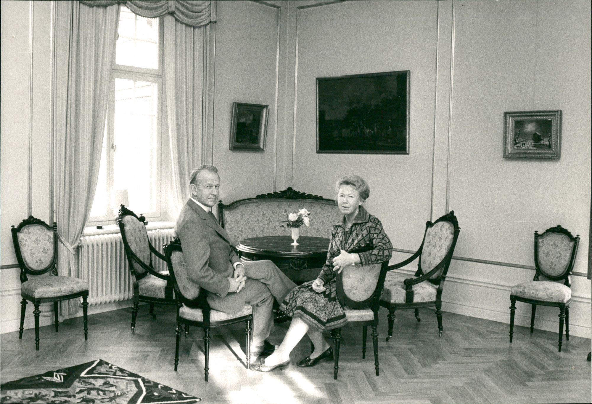 Olof Sundby, archbishop of Uppsala. - Vintage Photograph