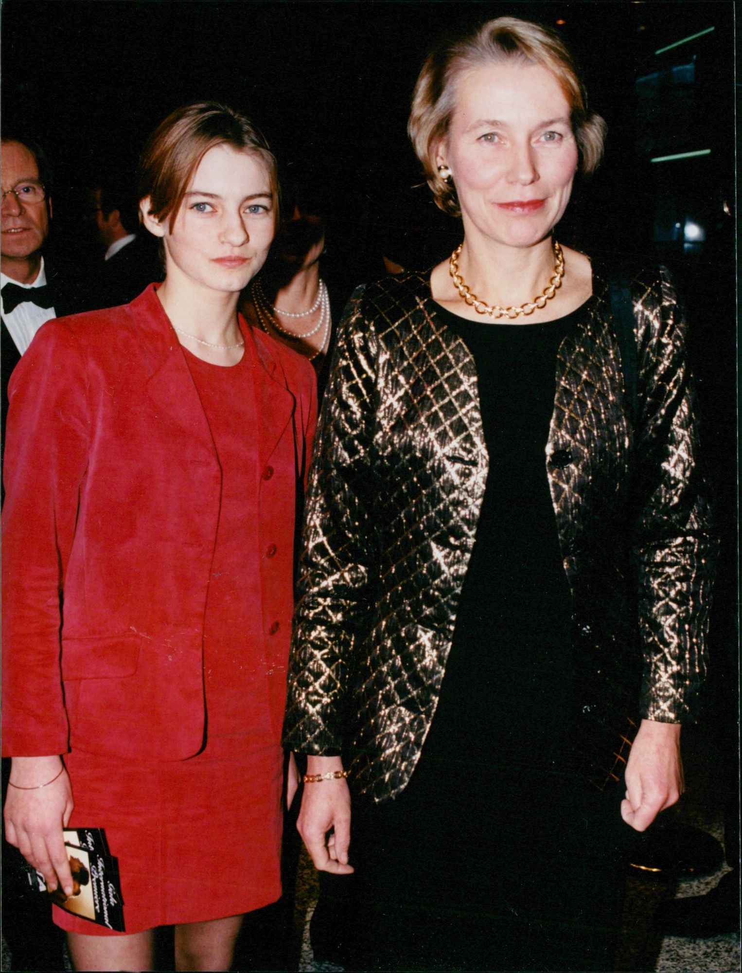 Virginia Bottomley and her daughter Adela - Vintage Photograph