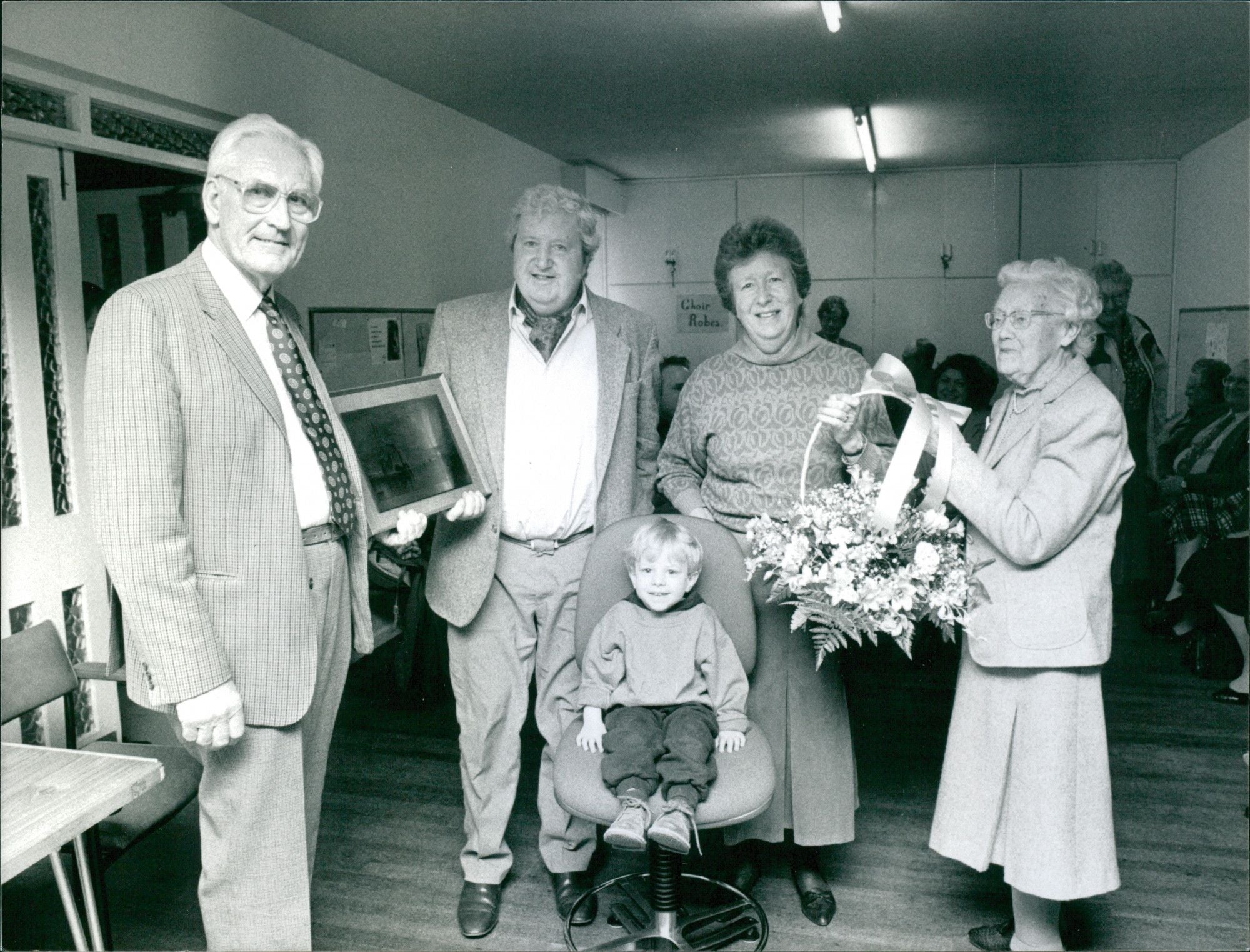 Dr. David Dyer and wife Jill - Vintage Photograph