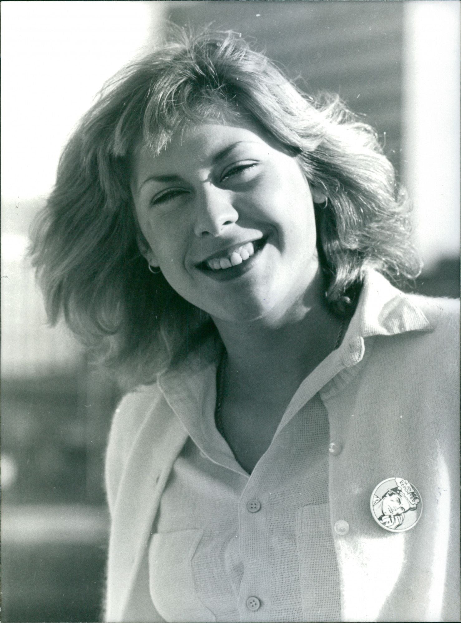 British Olympic swimmer Sharron Davies - Vintage Photograph