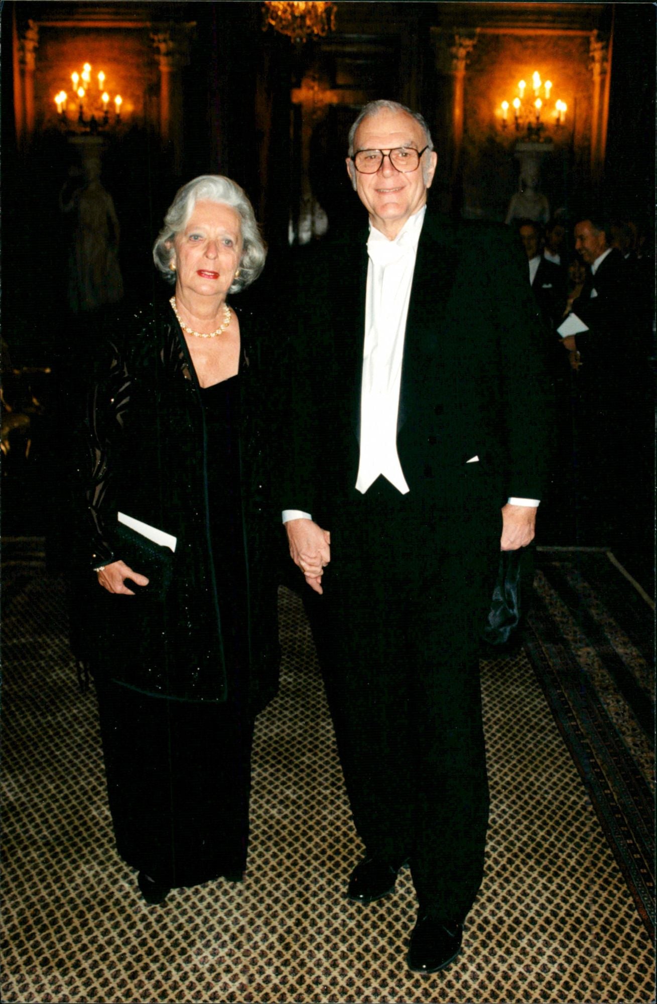 F Sherwood Rowland and Joan Lundberg. - Vintage Photograph