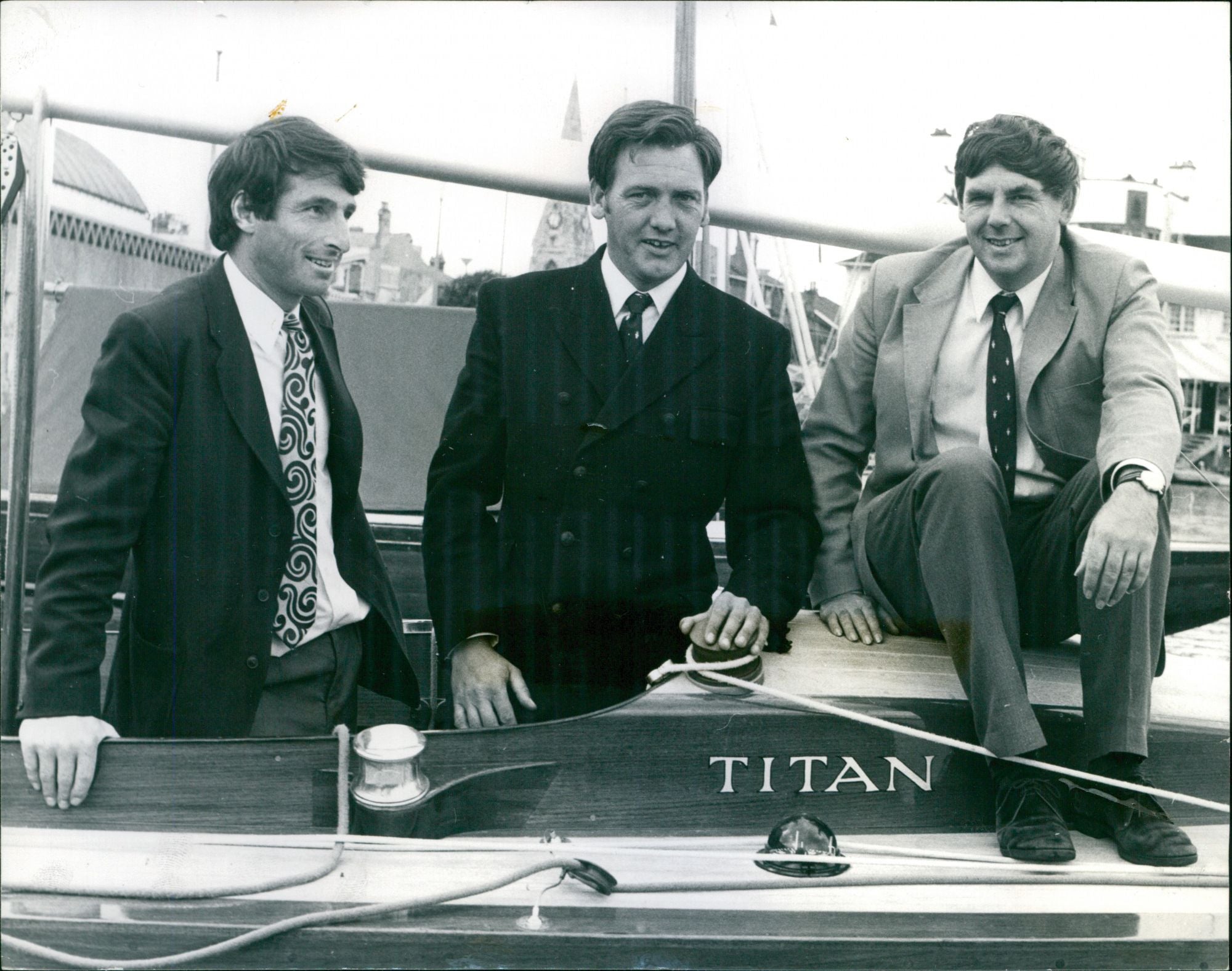 Nick Truman, Paddy Hardiman and Peter Woods - Vintage Photograph