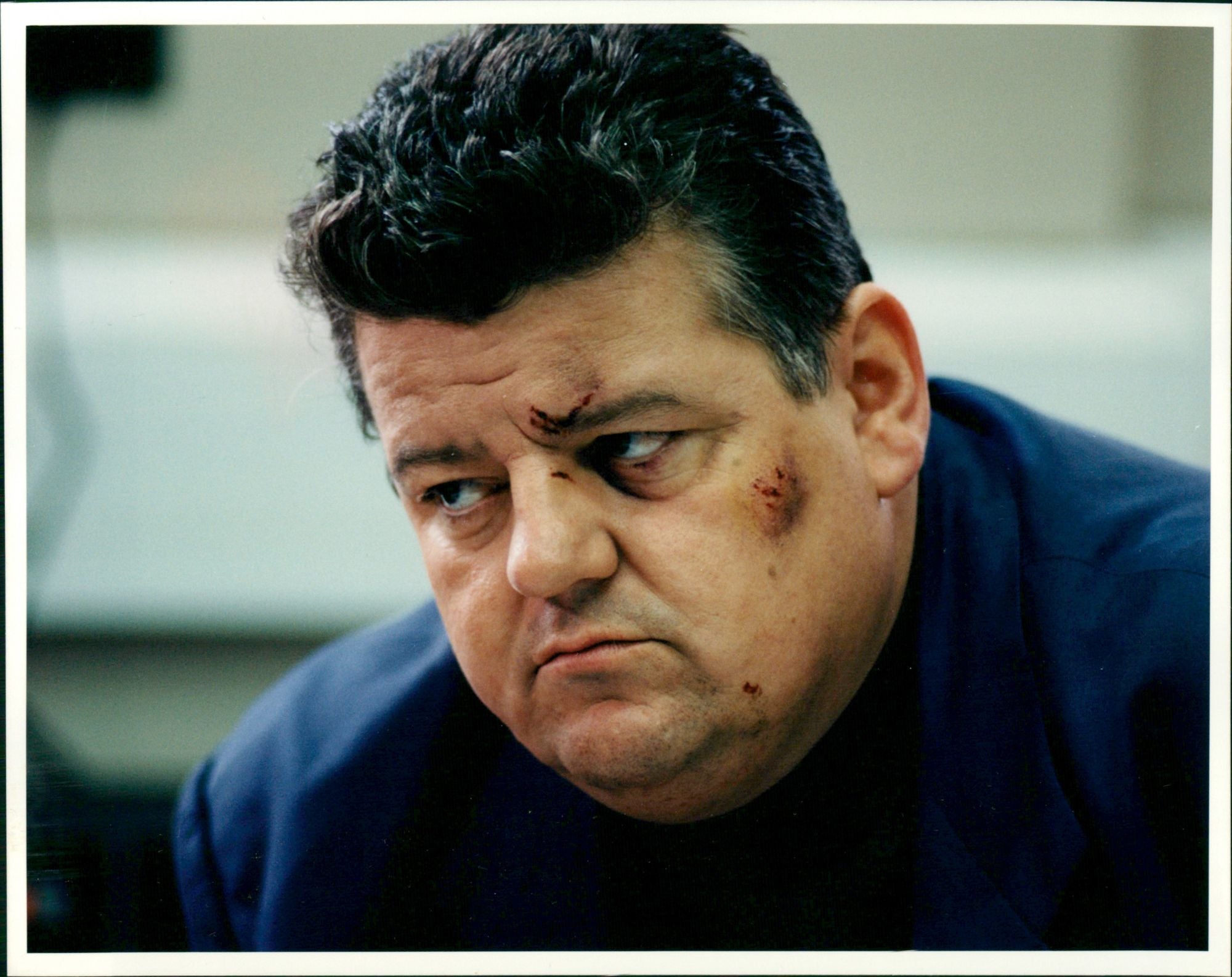 Robbie Coltrane as Fitz in Cracker - Vintage Photograph