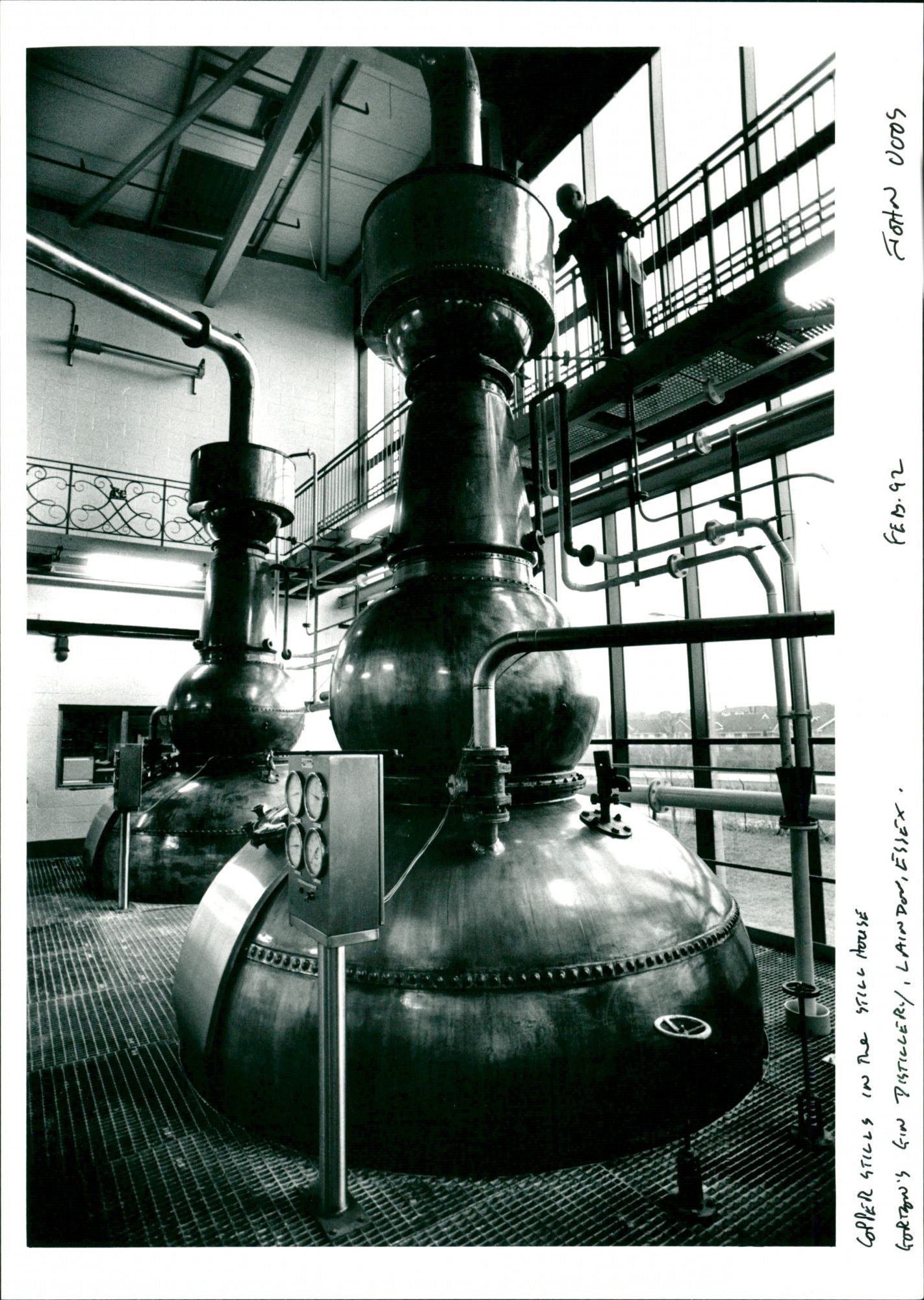 Copper Distillery - Vintage Photograph