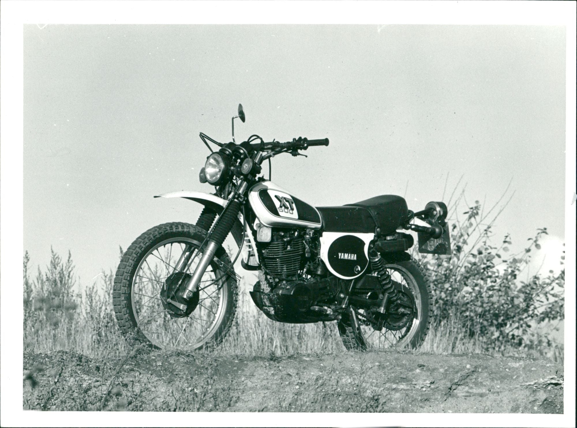 Yamaha XT500 - Vintage Photograph