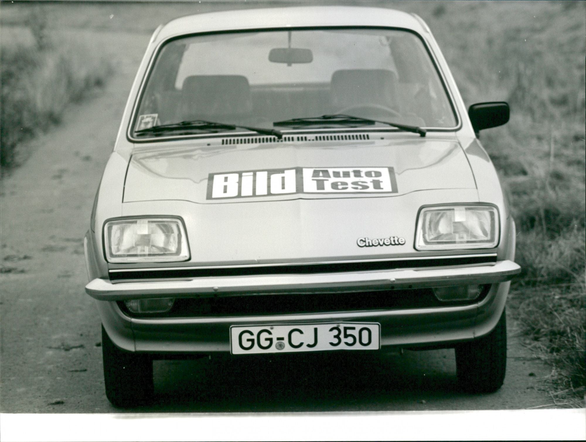 VW Chevette L 1980 - Vintage Photograph