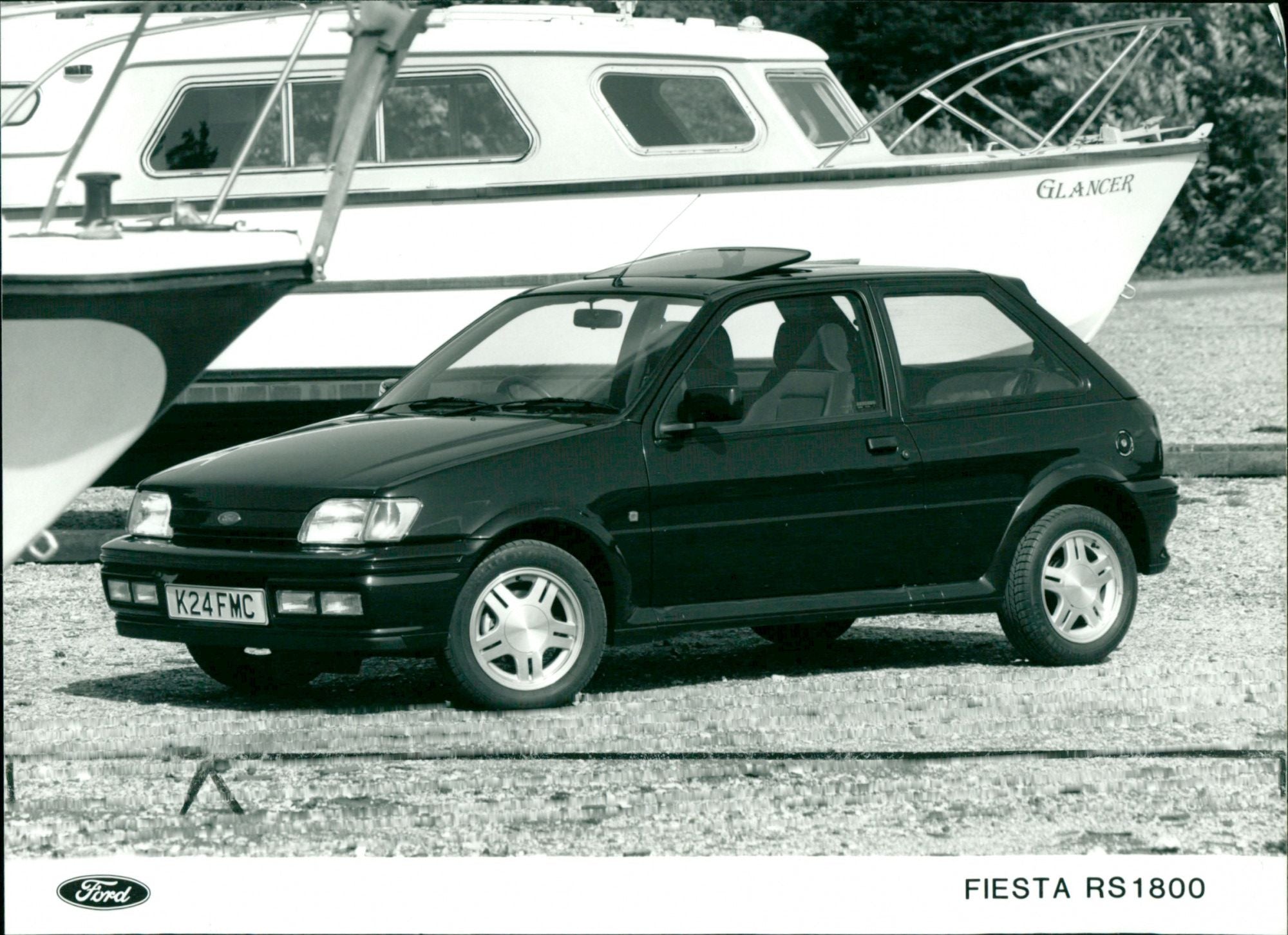 Ford Fiesta RS 1800 - Vintage Photograph