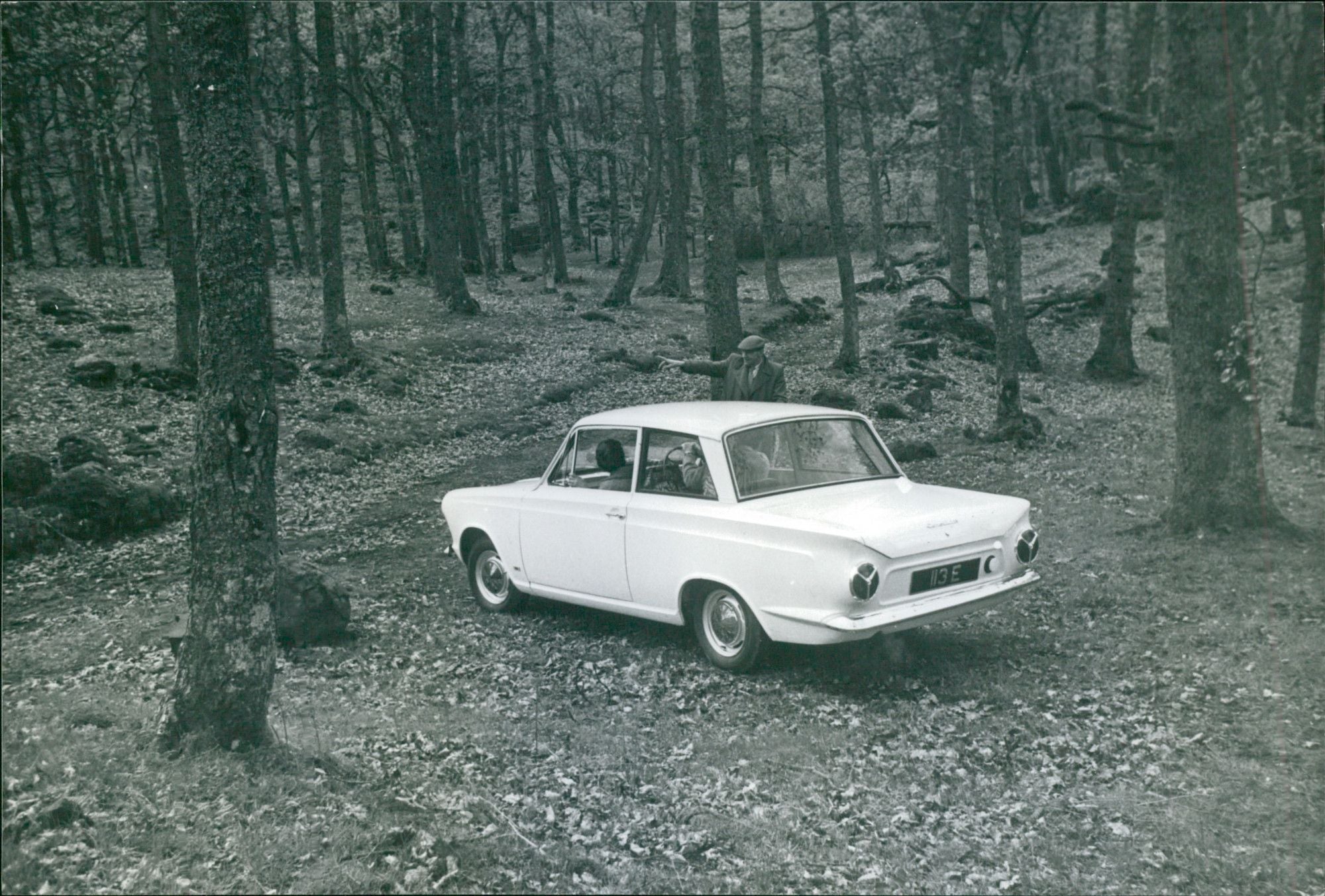 Ford Consul Cortina 1962 - Vintage Photograph