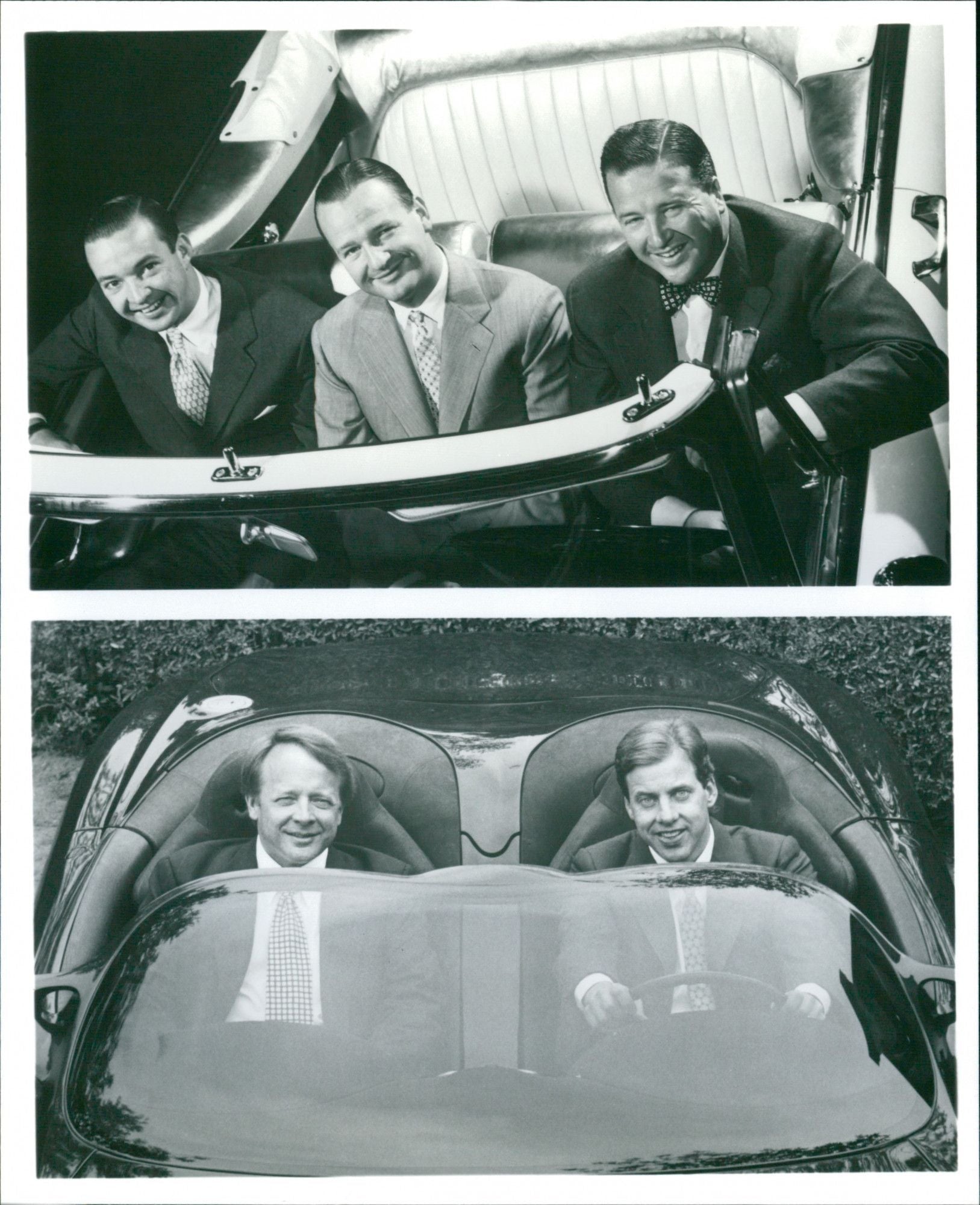 William Clay Ford, Benson Ford, Henry Ford II, Edsel B. Ford II and Wi