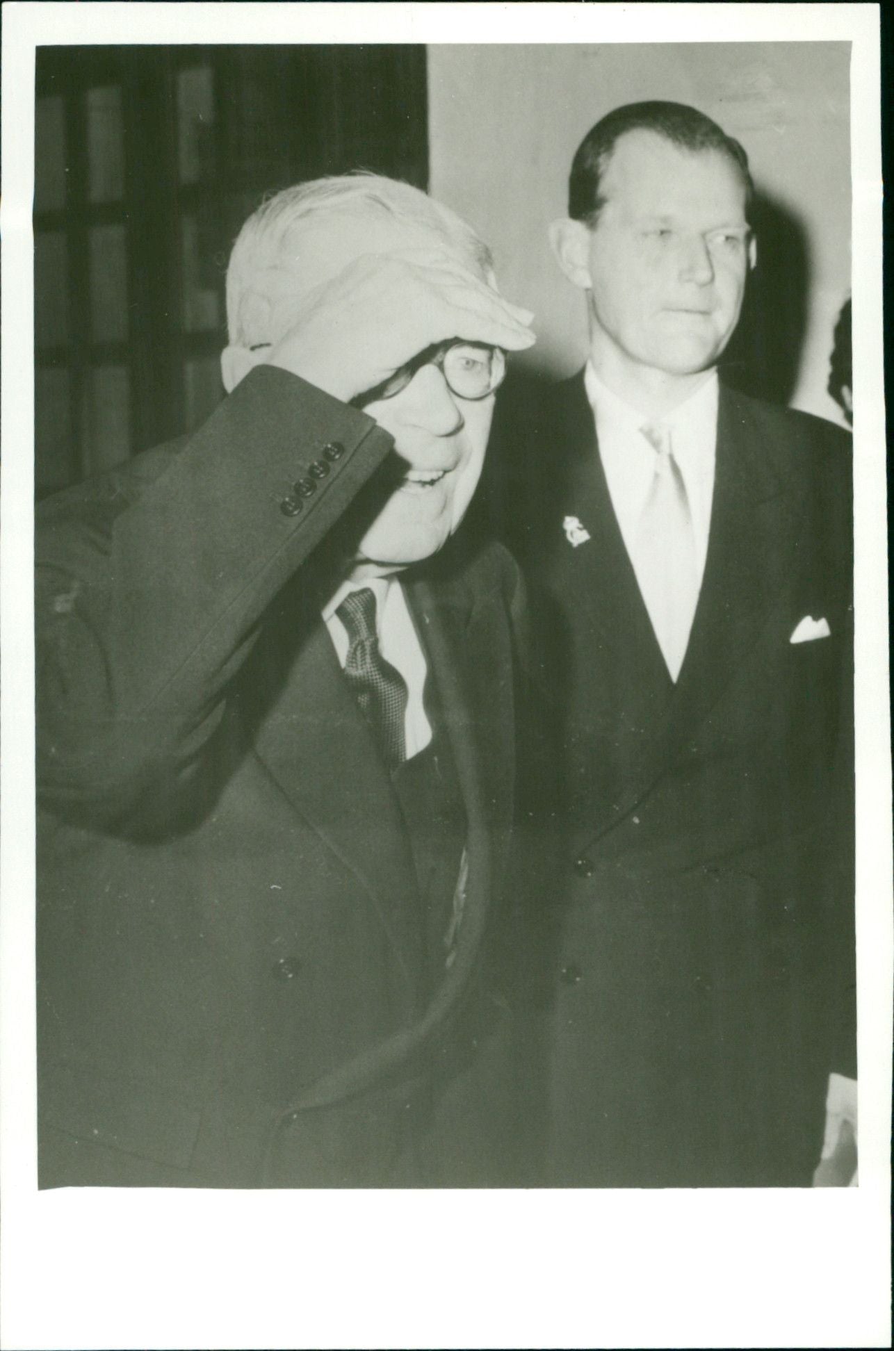 King Gustaf Adolf on his 80th birthday - Vintage Photograph