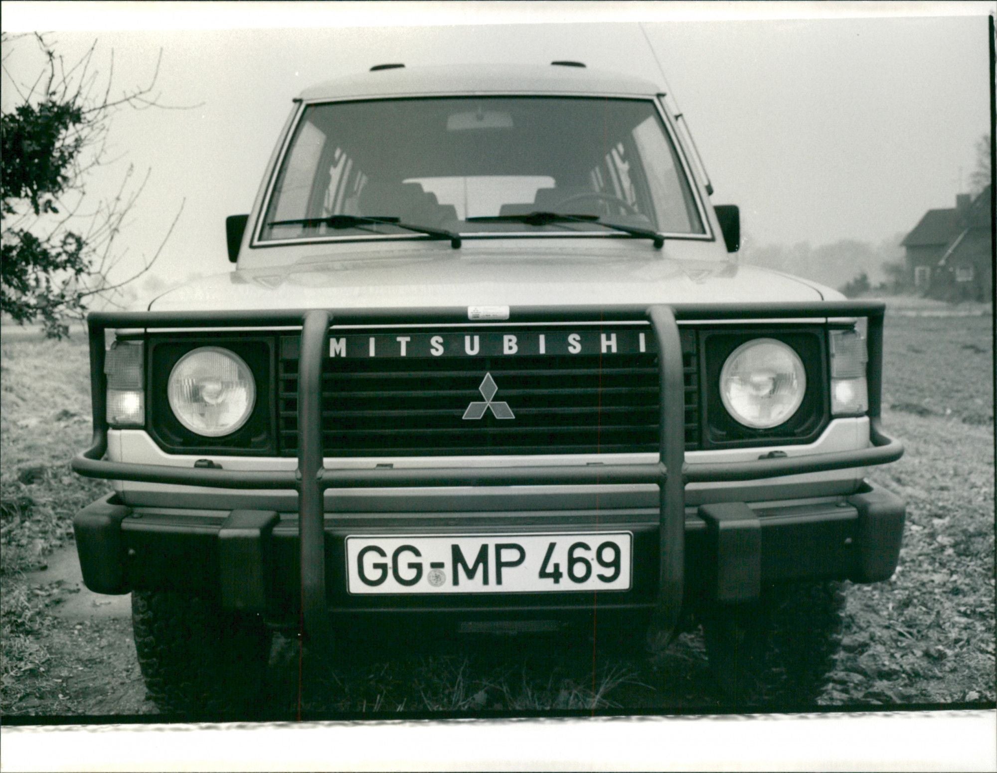 Mitsubishi Pajero 1985 - Vintage Photograph