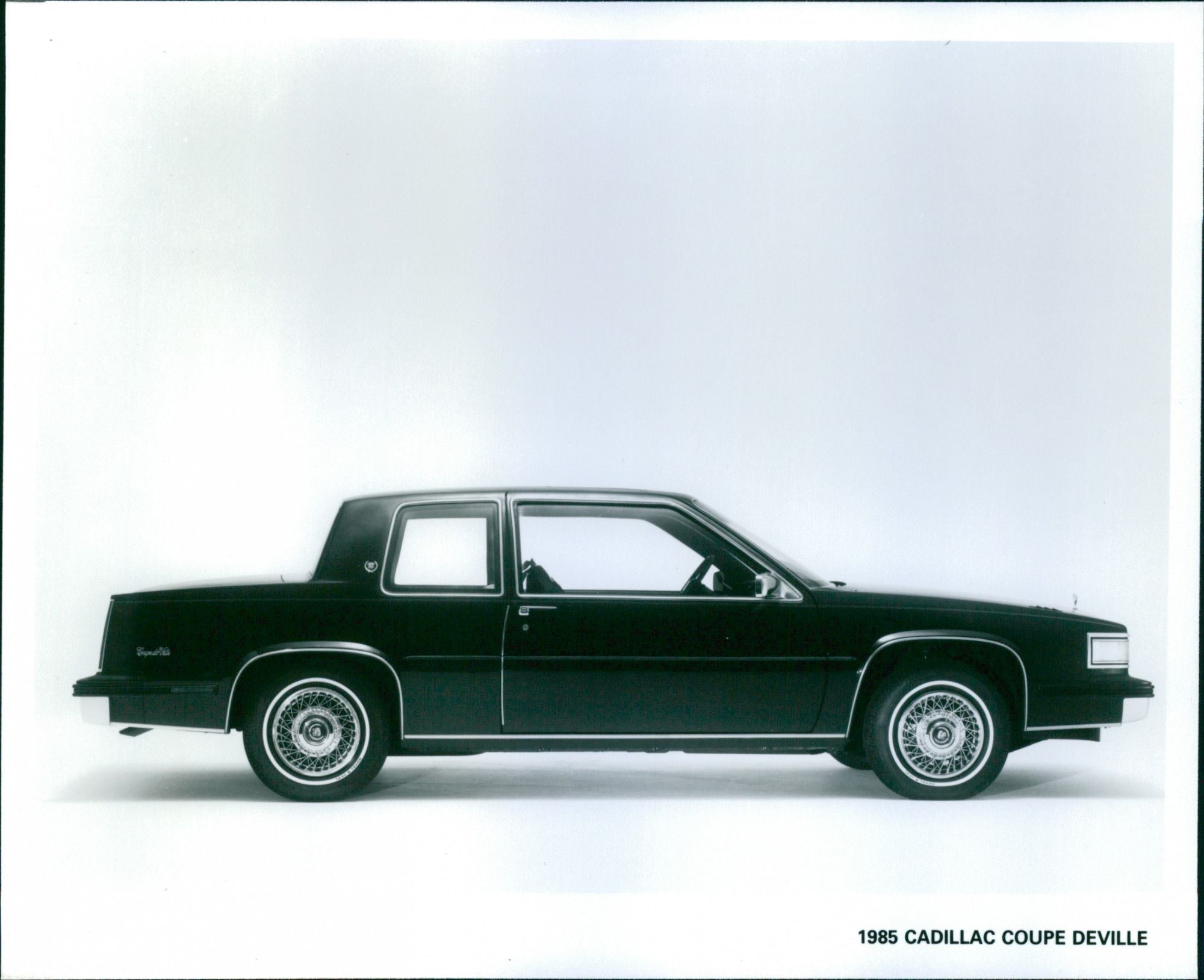 Cadillac Coupe Deville 1985 - Vintage Photograph