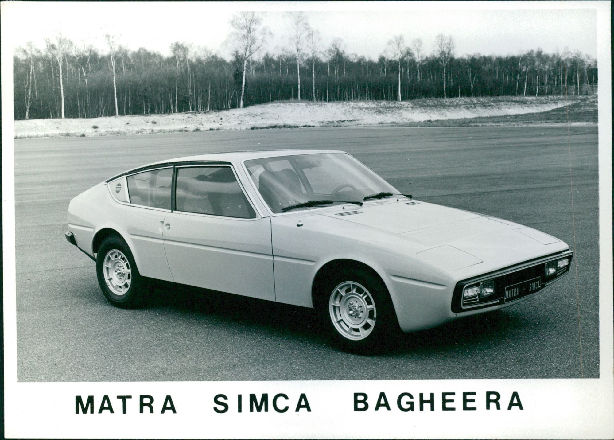 Matra Simca Bagheera 1976 - Vintage Photograph