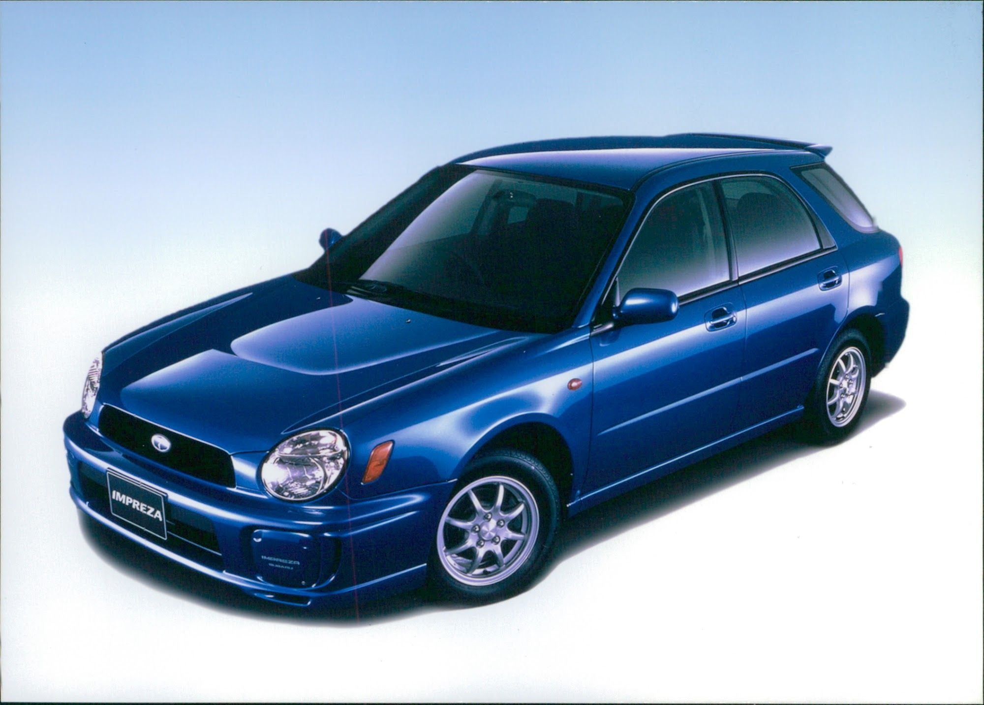 Subaru Impreza - Vintage Photograph