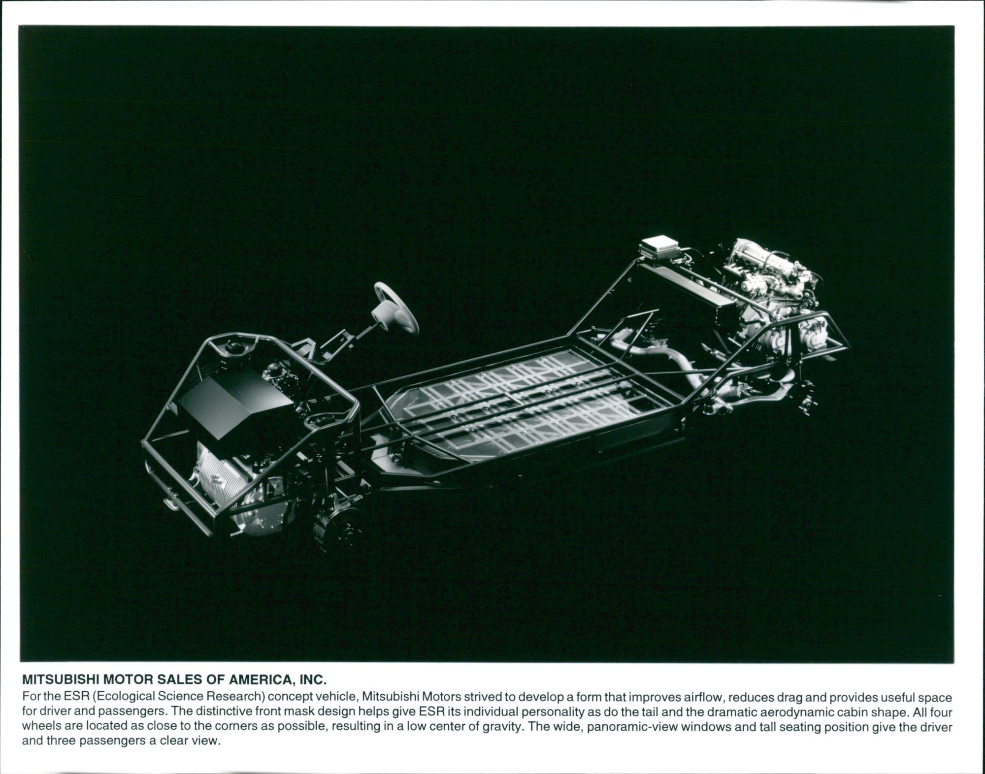 Mitsubishi ESR - Vintage Photograph