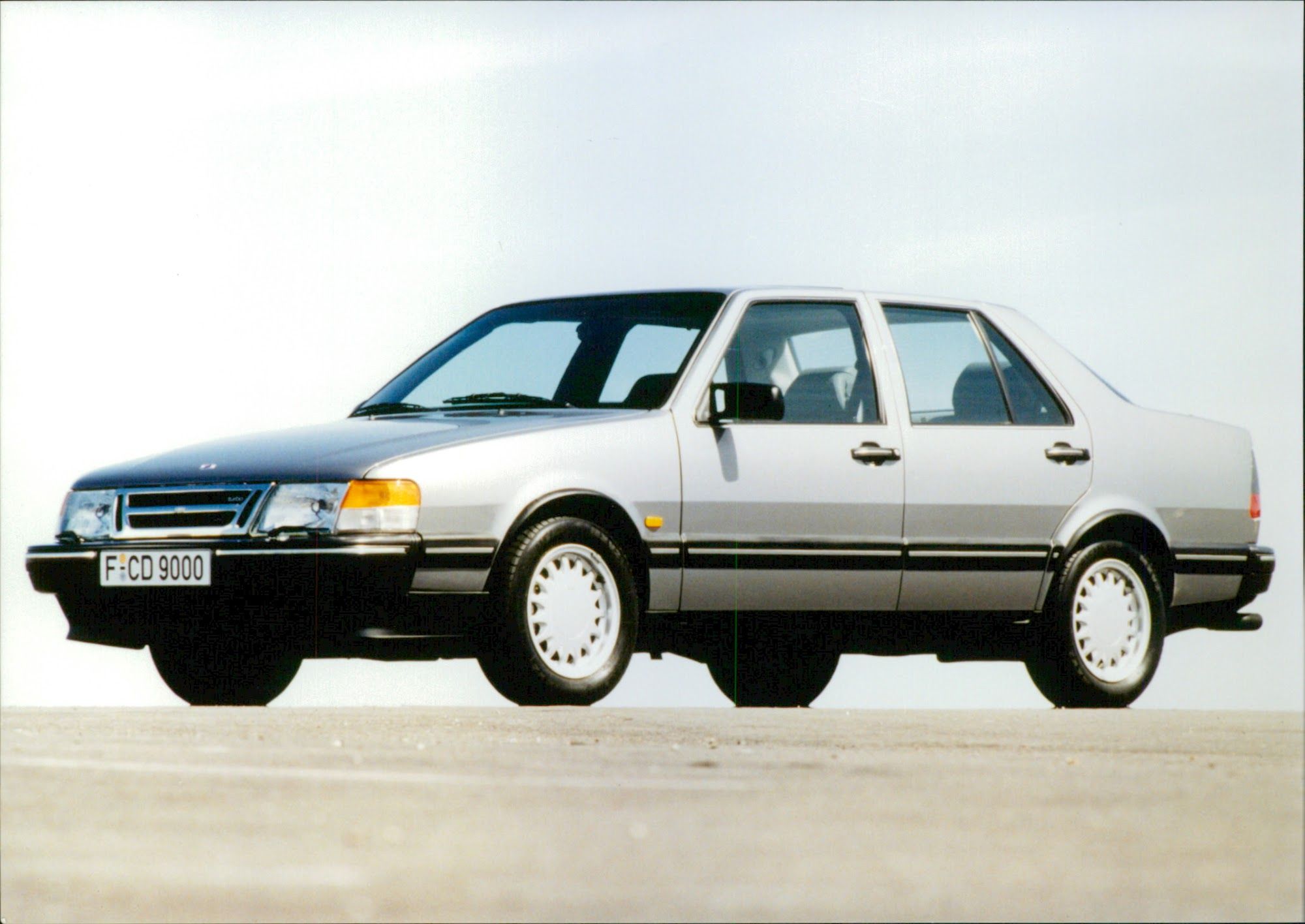 1993 Saab 9000 CD - Vintage Photograph