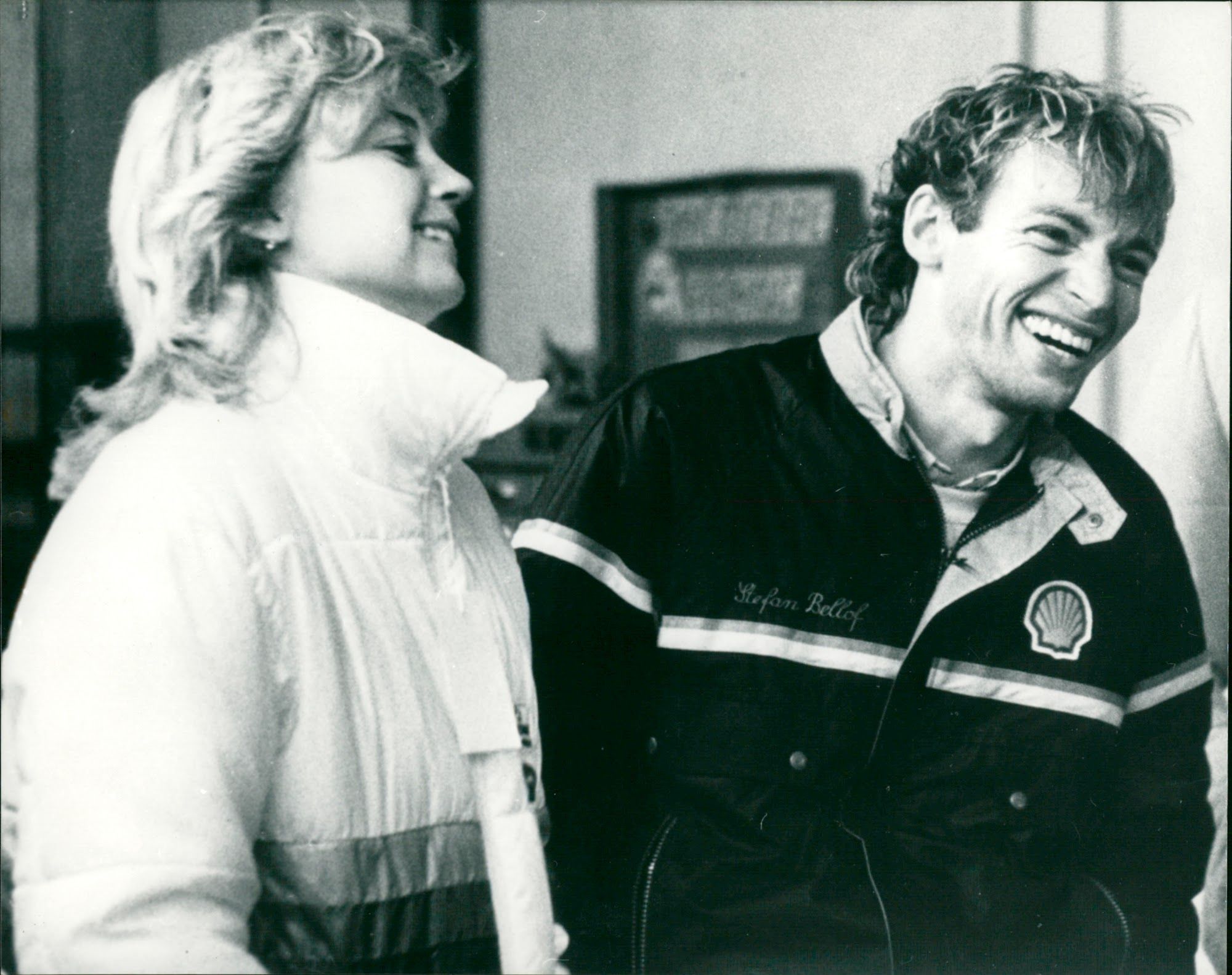 Stefan Bellof with girlfriend Angelika - Vintage Photograph