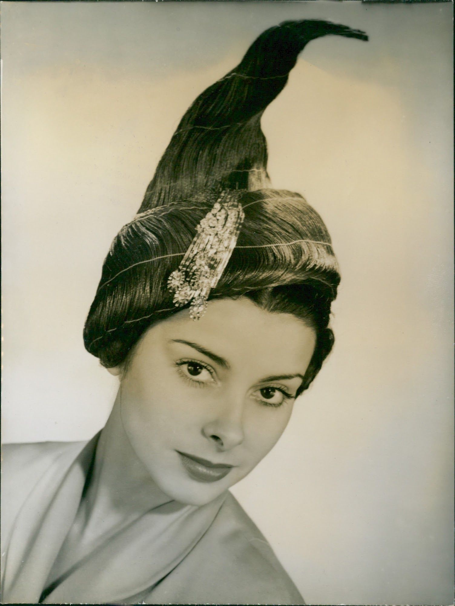 Greek inspired Easter bonnet - Vintage Photograph