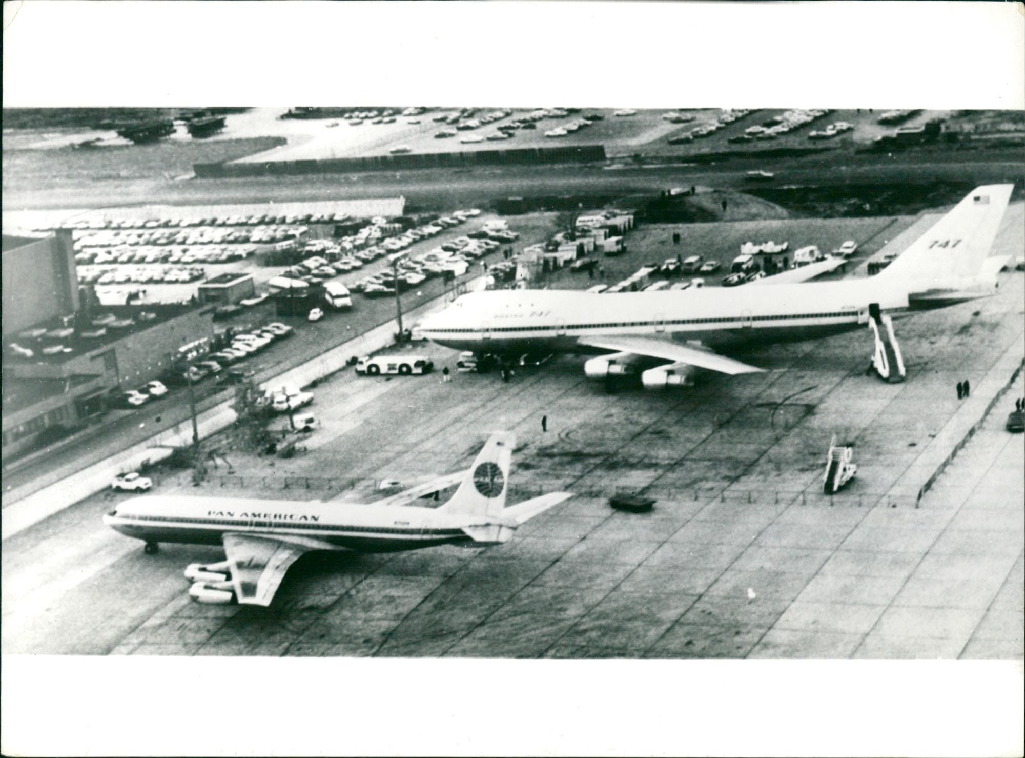 Boeing 747 - Vintage Photograph