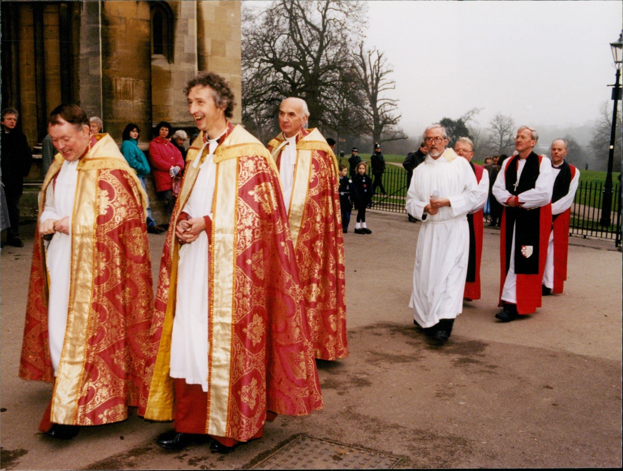 PS Abbey Clergy - Robes 25 - Vintage Photograph