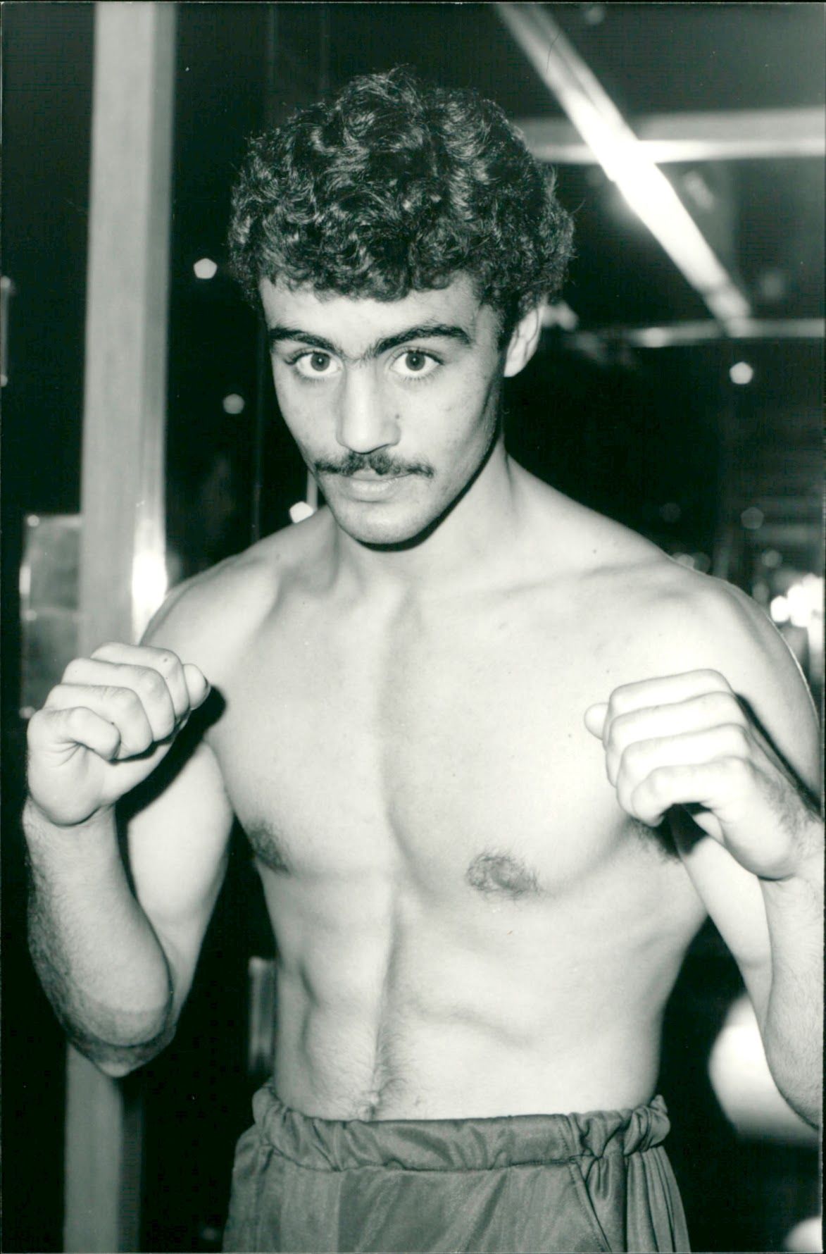 1985 - COLLINS GEORGE BOXER WELTERWEIGHT BOY, LONDON - Vintage Photogr
