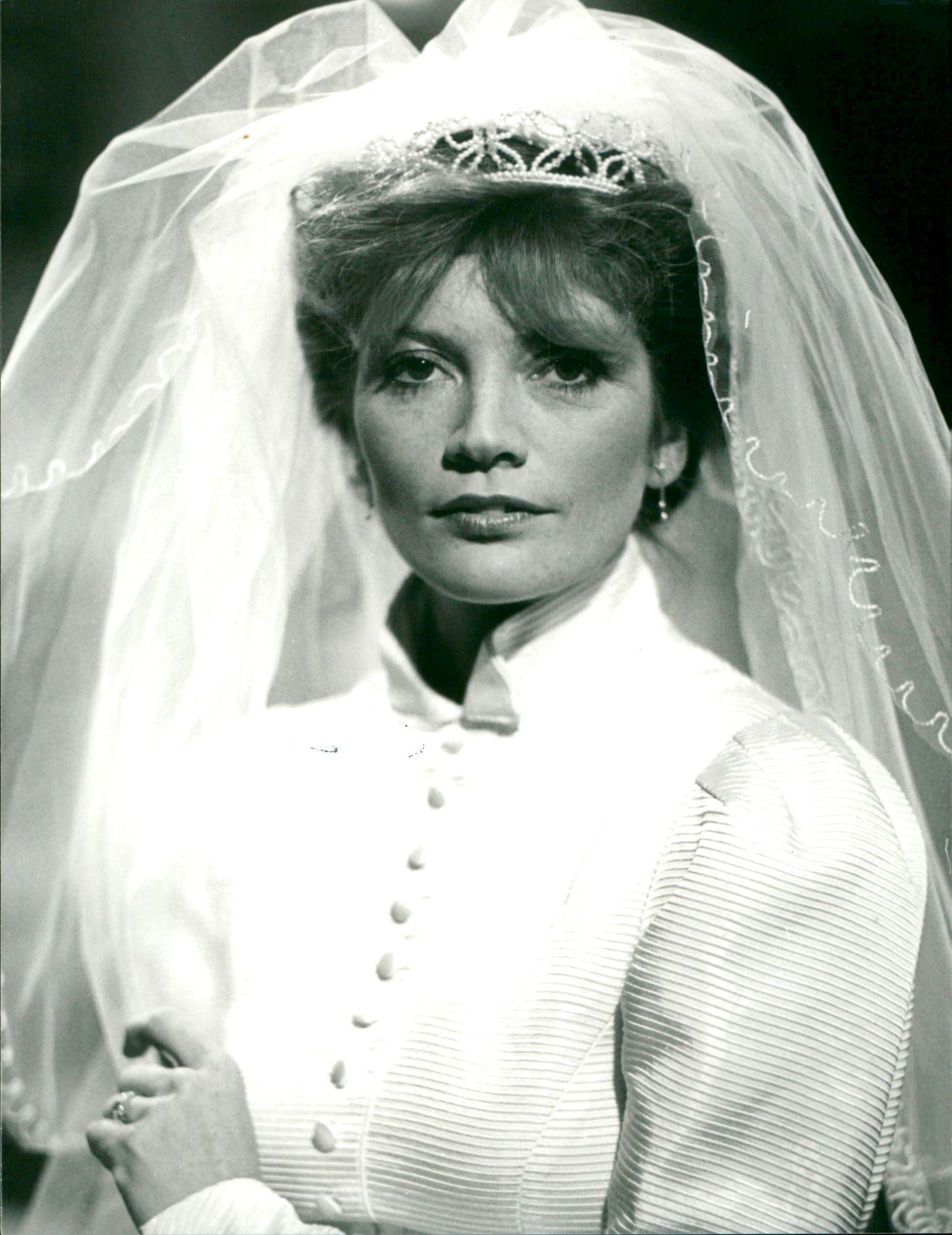 1986 - MAYNARD JUDI ACTRESS CHANCE TOM, WEDDING, CAR - Vintage Photogr