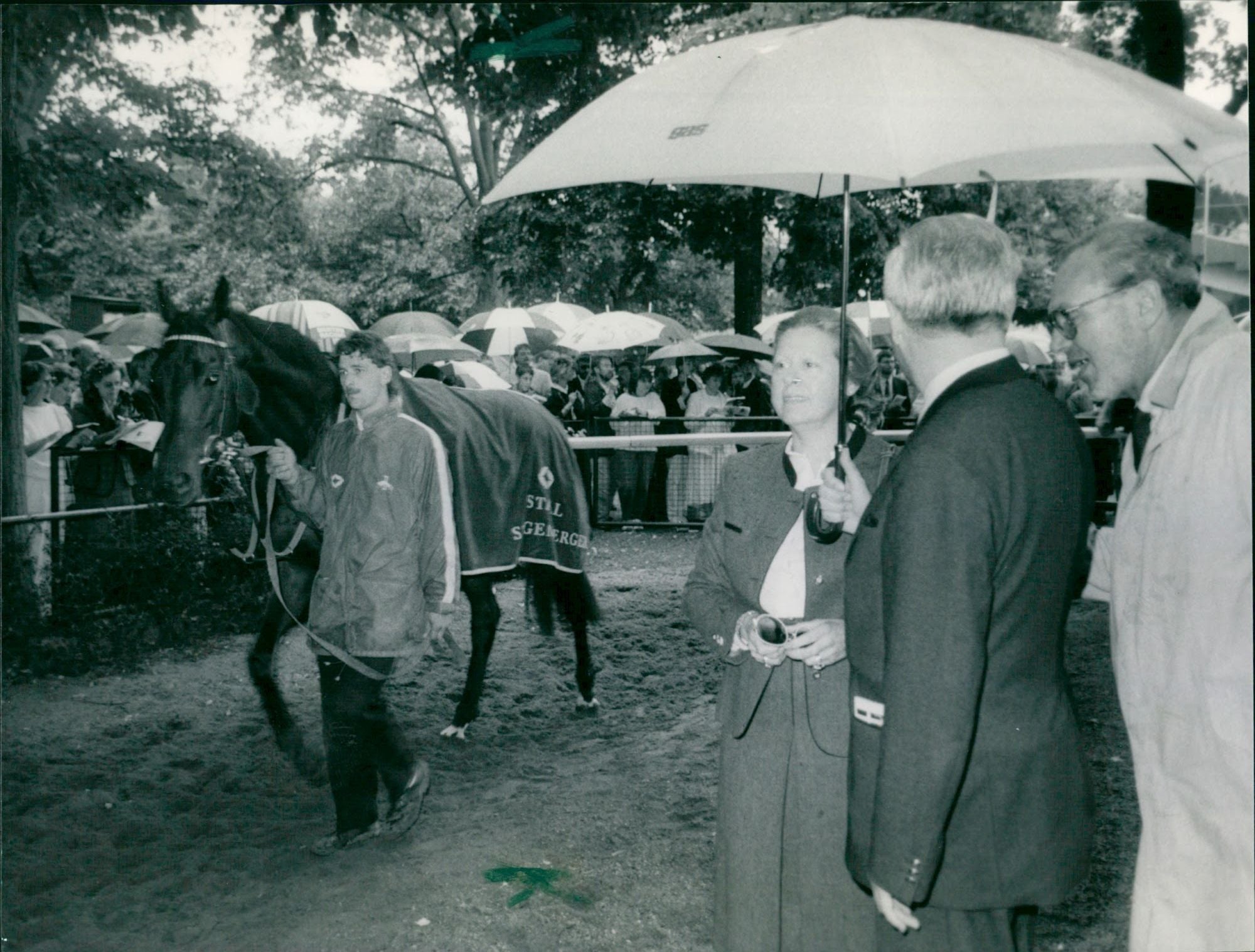 1988 NIEDE ESPORT STALL VAFEL RENBAHN RAILWAY GUNTHERS WIFE GISELA EXA