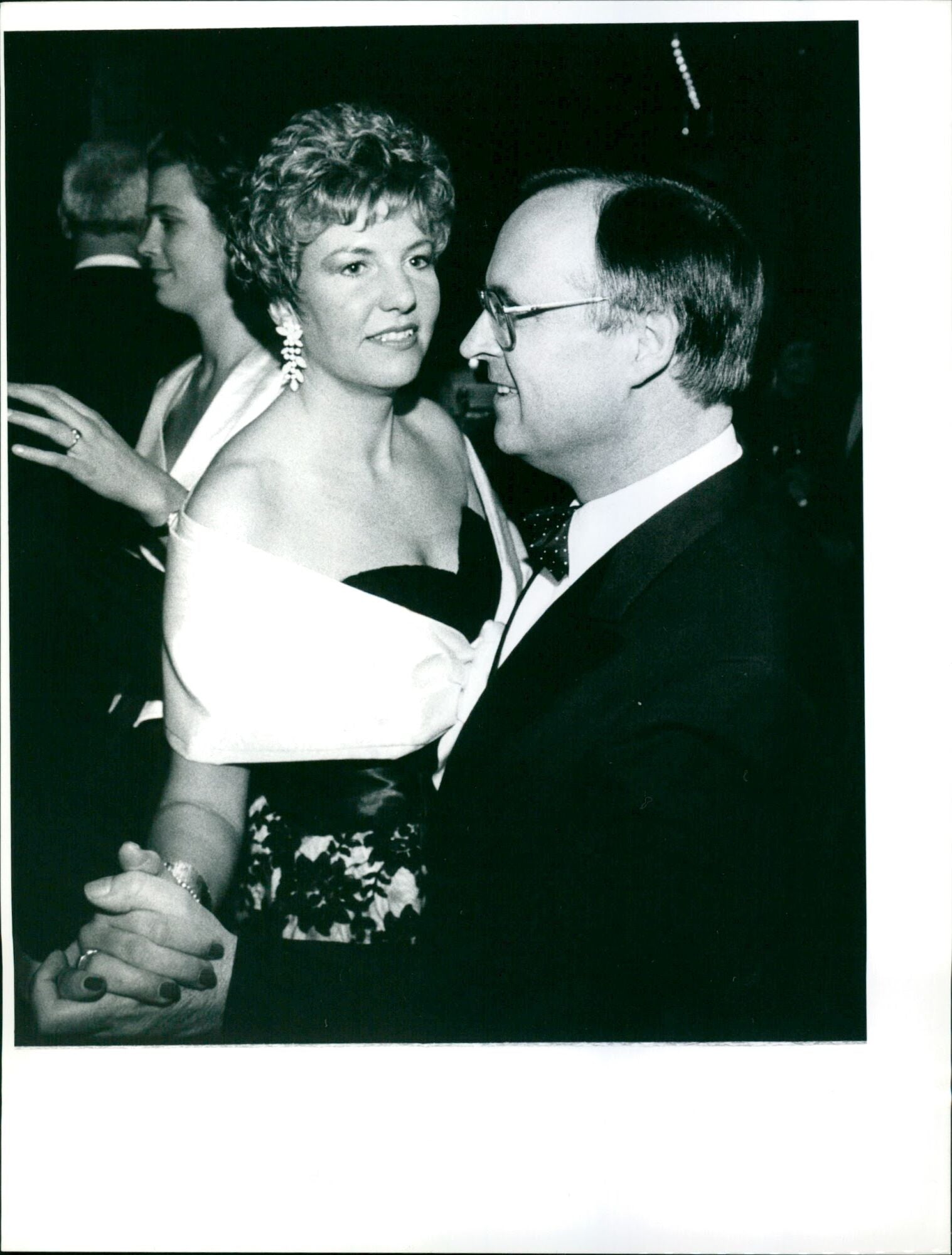 Hans Eichel and his wife Karin Eichel - Vintage Photograph