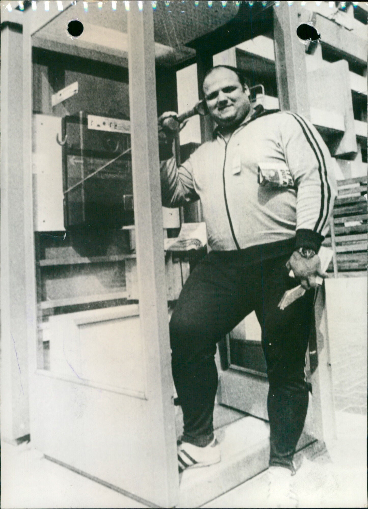 Munich, Germany – 25 August, 1972: Olympic athlete Serge Reding strugg