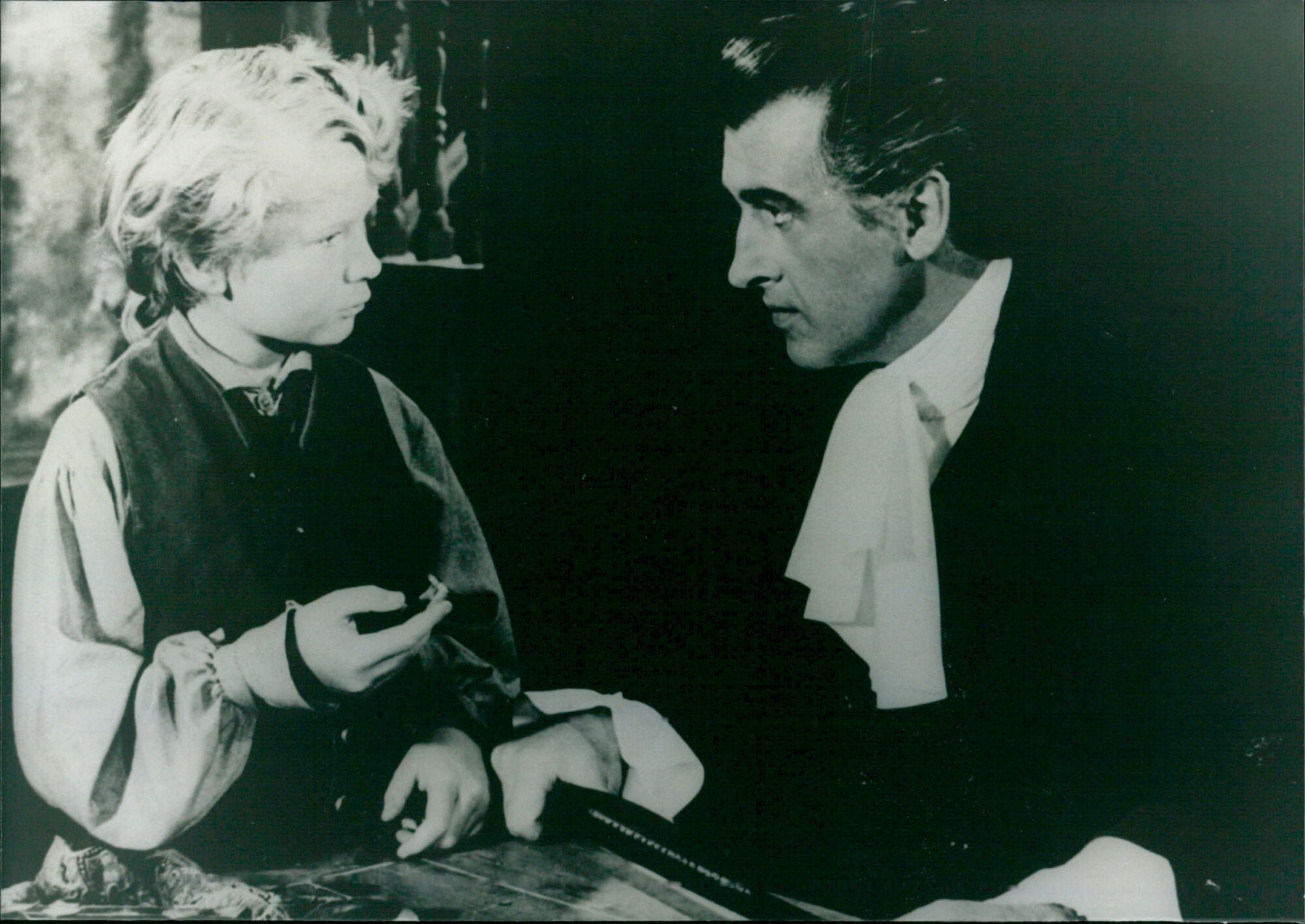 John Whiteley and Stewart Granger - Moonfleet - Vintage Photograph