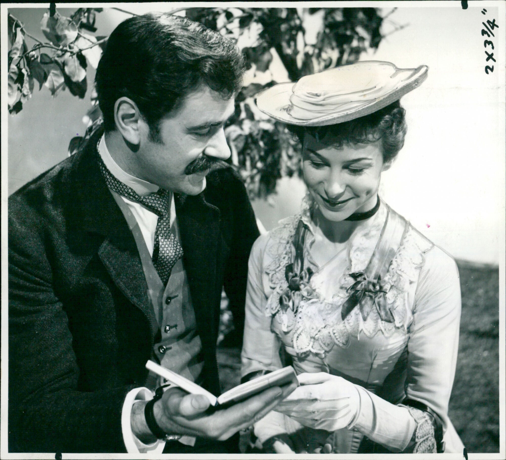 George Baker and Clare Austin - Vintage Photograph