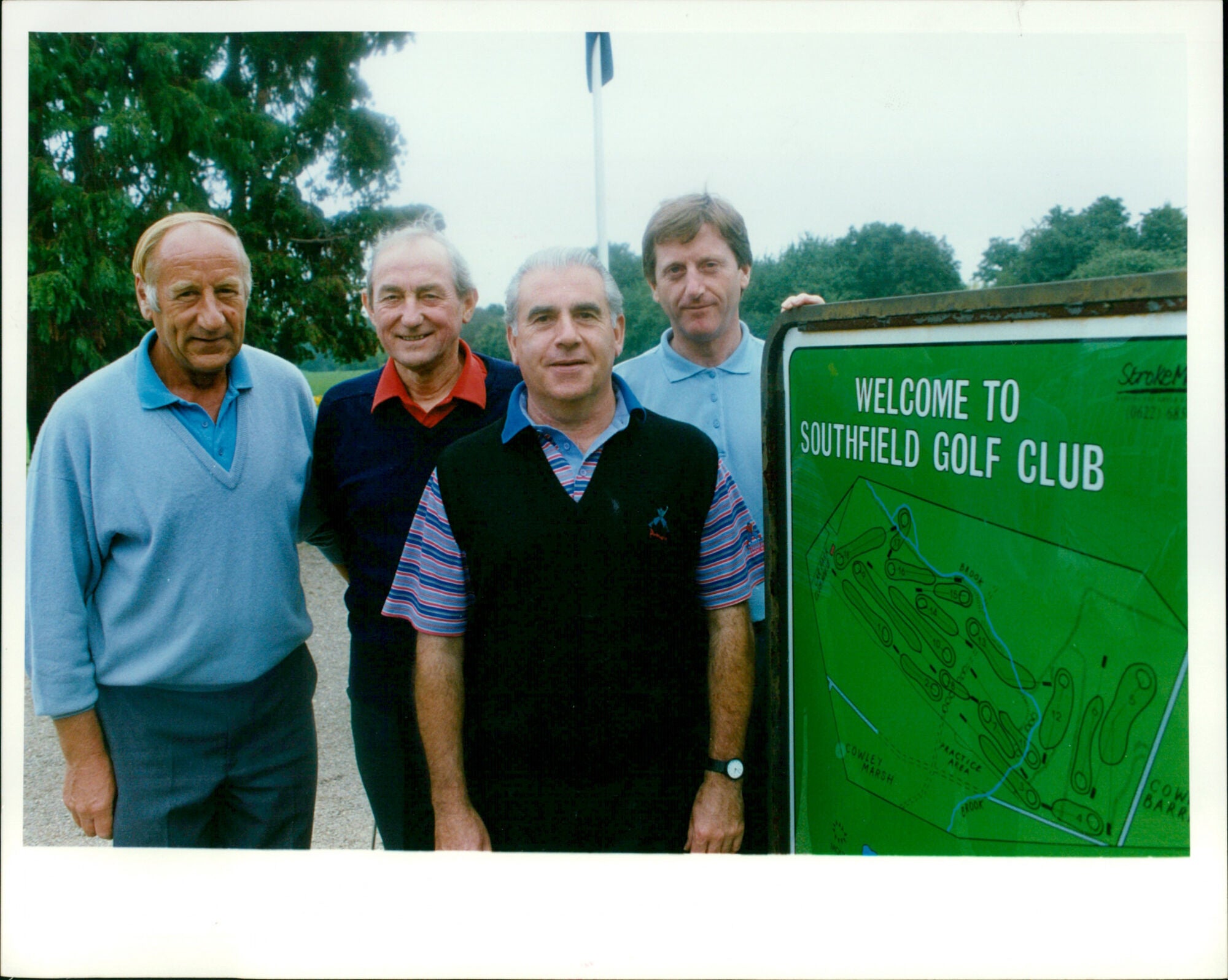 Pat Lane, Tony Hopcraft, Tony Rees, Brian Hamilton - Vintage Photograp