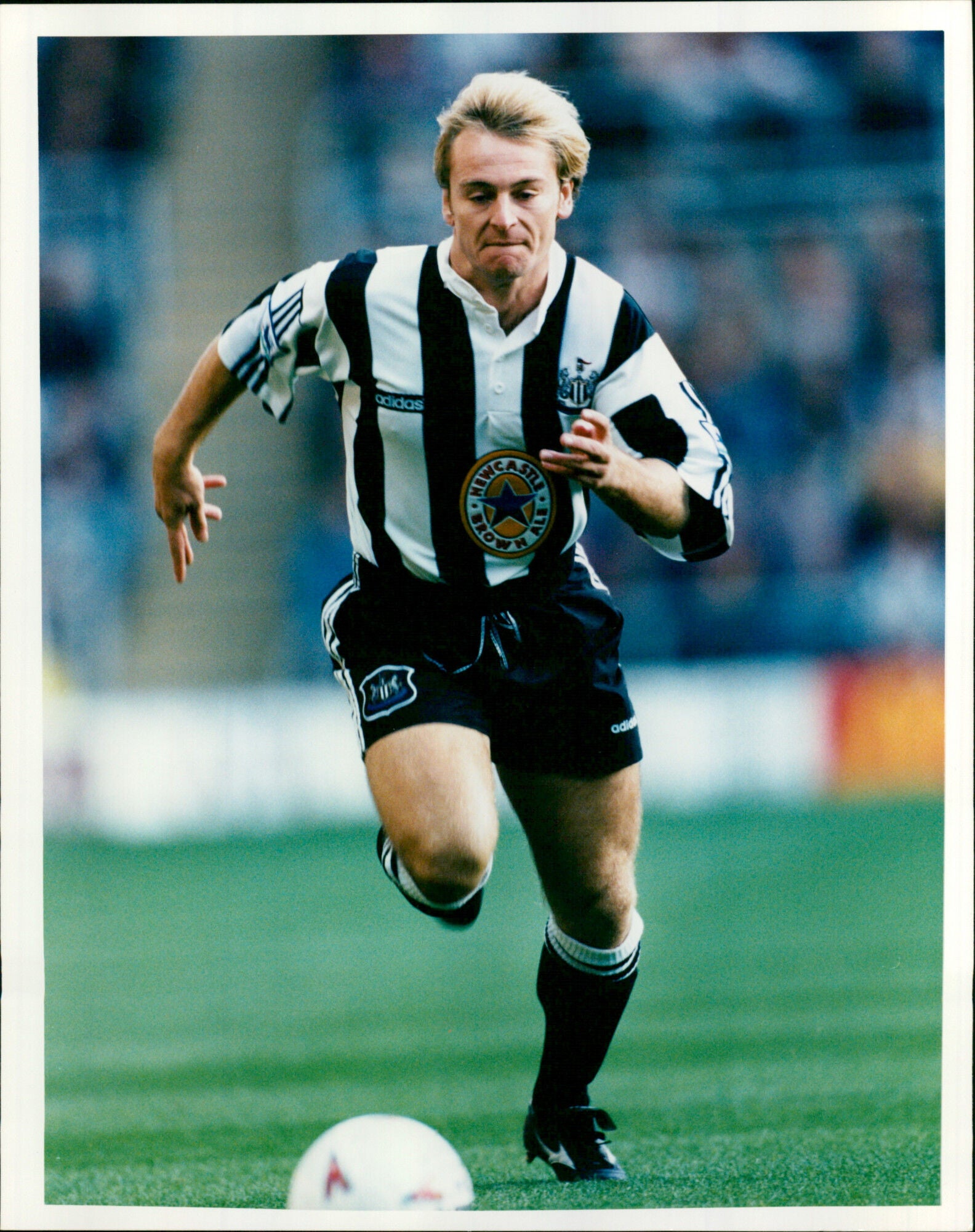 John Beresford of Newcastle United Football Club poses for a photograp