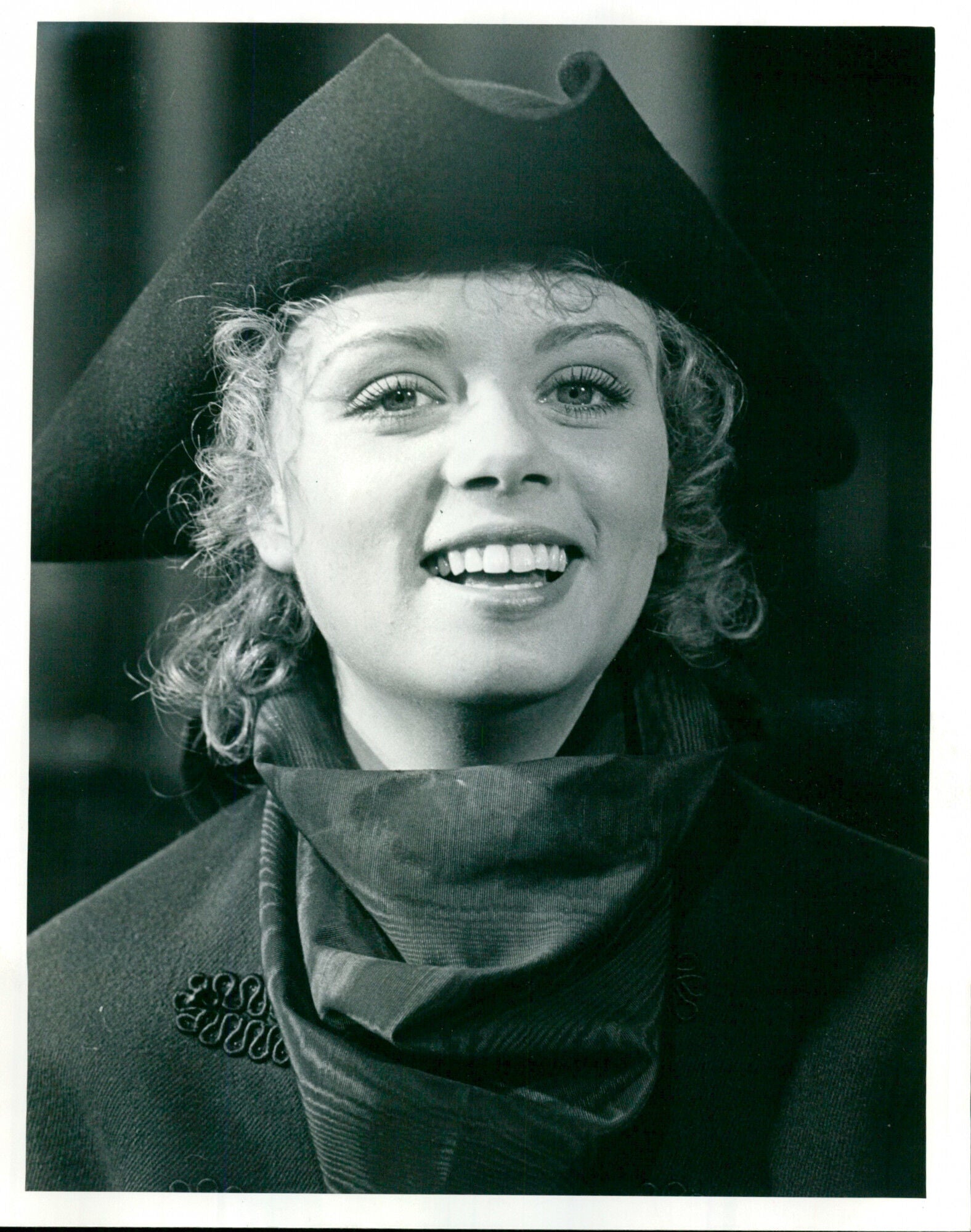 Stacy Dorning dressed as the notorious highwayman Dick Turpin during t