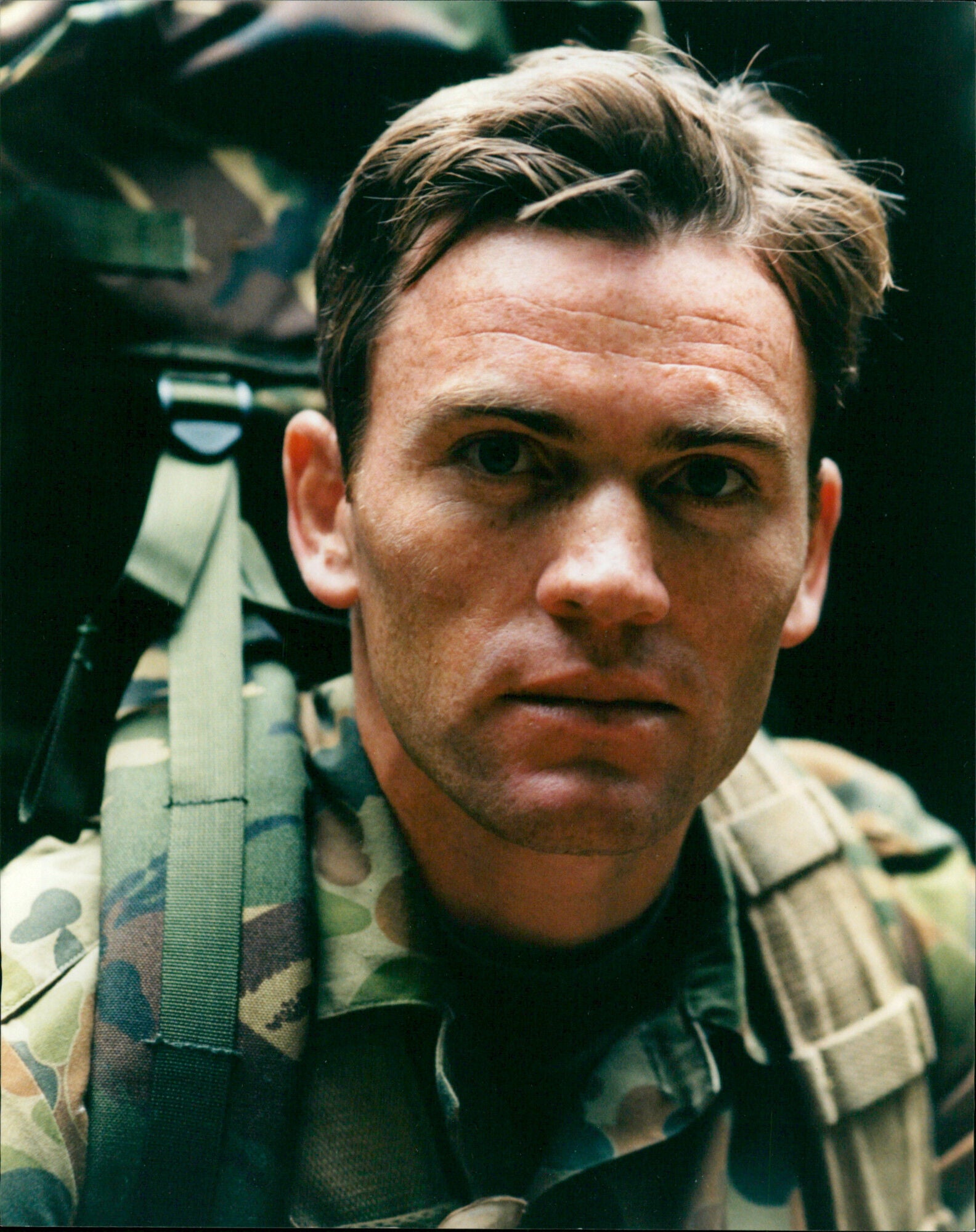 Actor Richard Dillane as Sergeant Brad Connor in ITV's "Soldier, Soldi