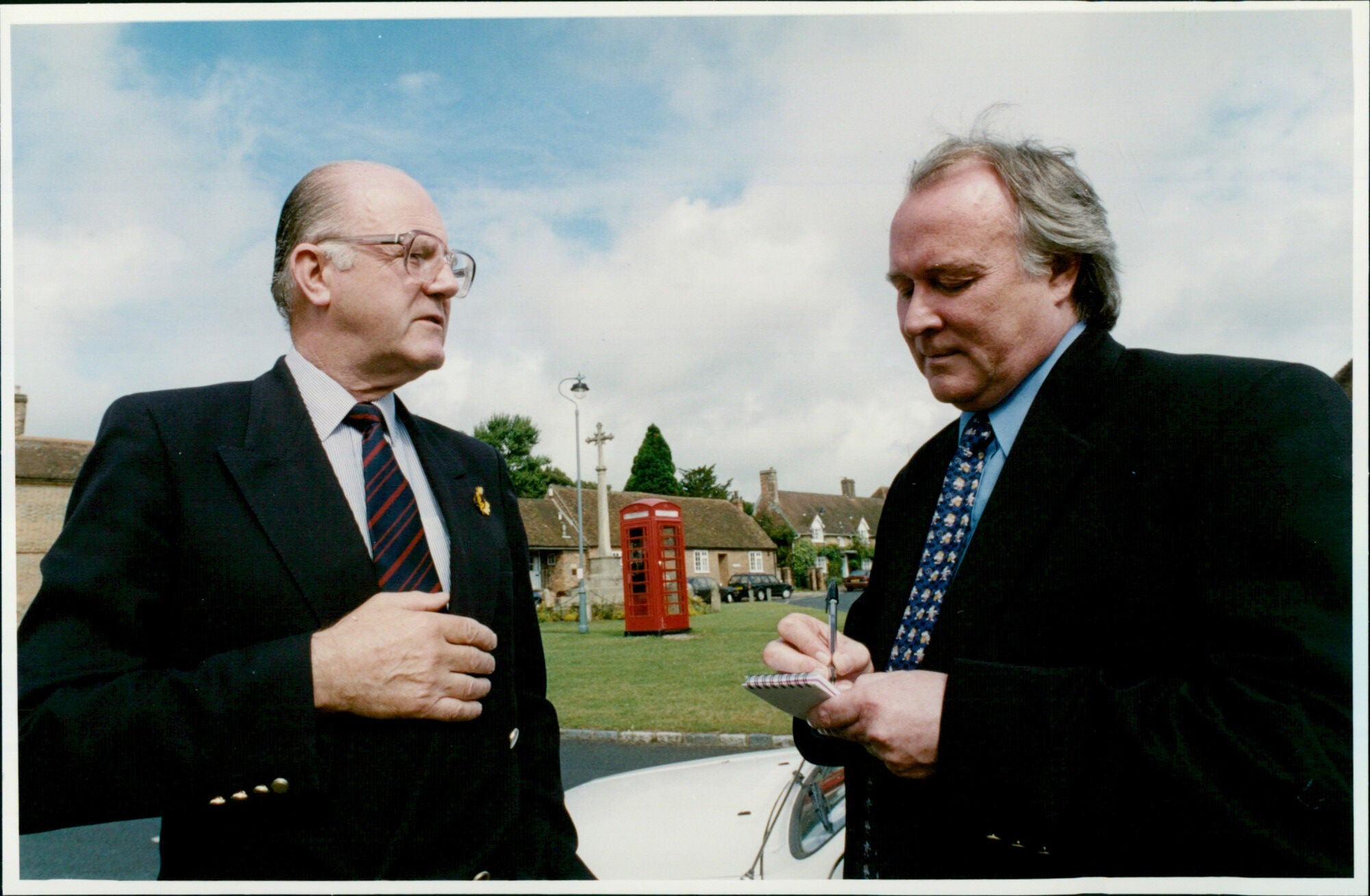 Former police constable John Woolley revisits the scene of the Great T