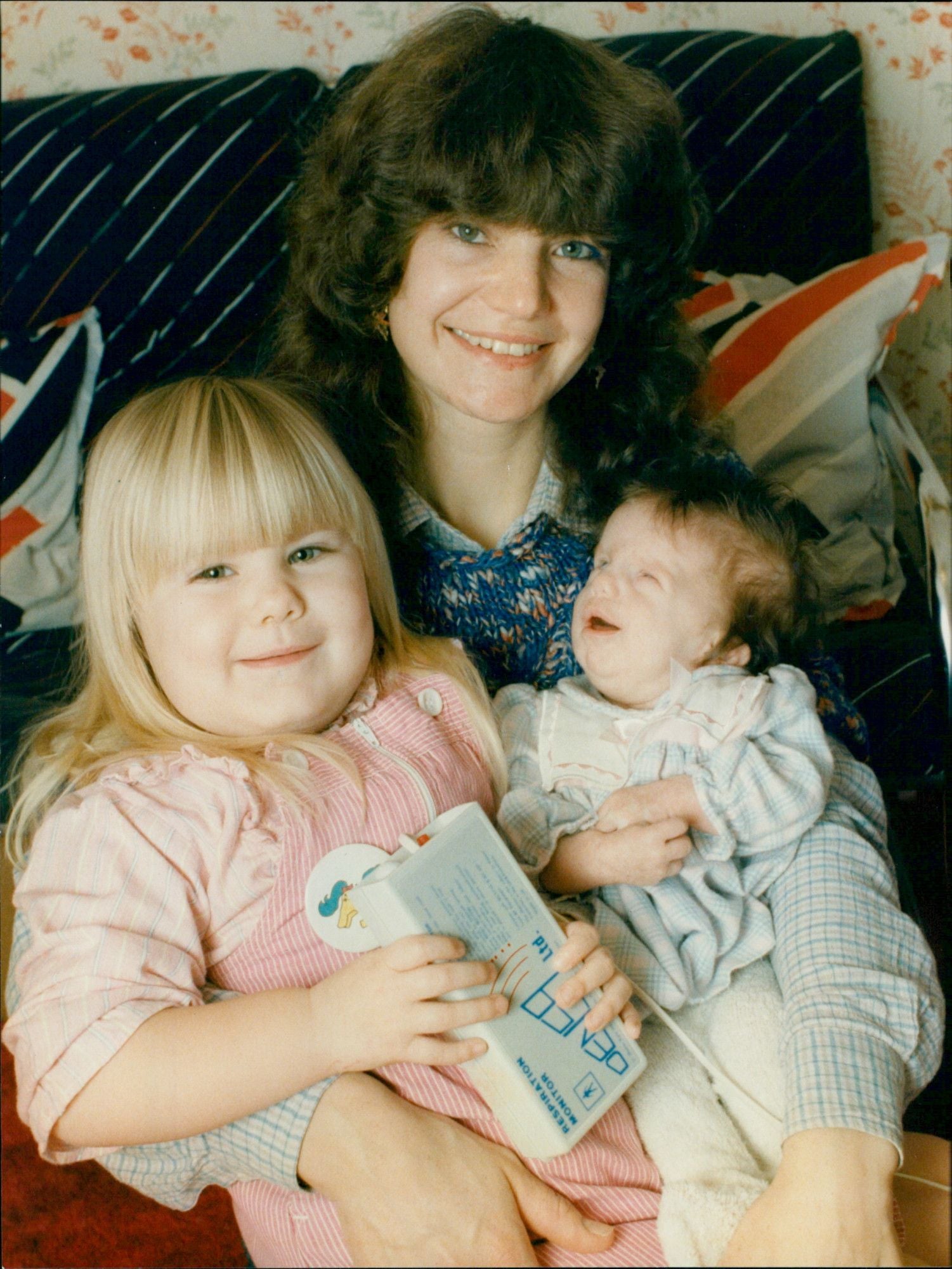 Sue Dickinson and her daughters Kyuly and Jody using the Respiration M