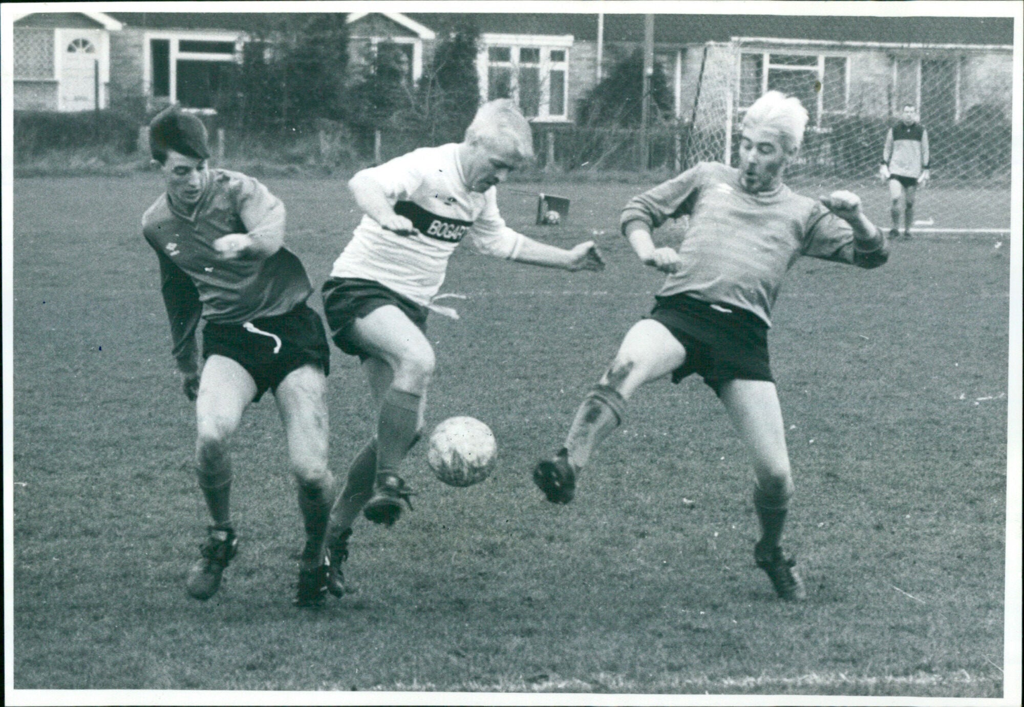 Lt. Cdr. Fewtrell and 'Pop' Cannon - Vintage Photograph