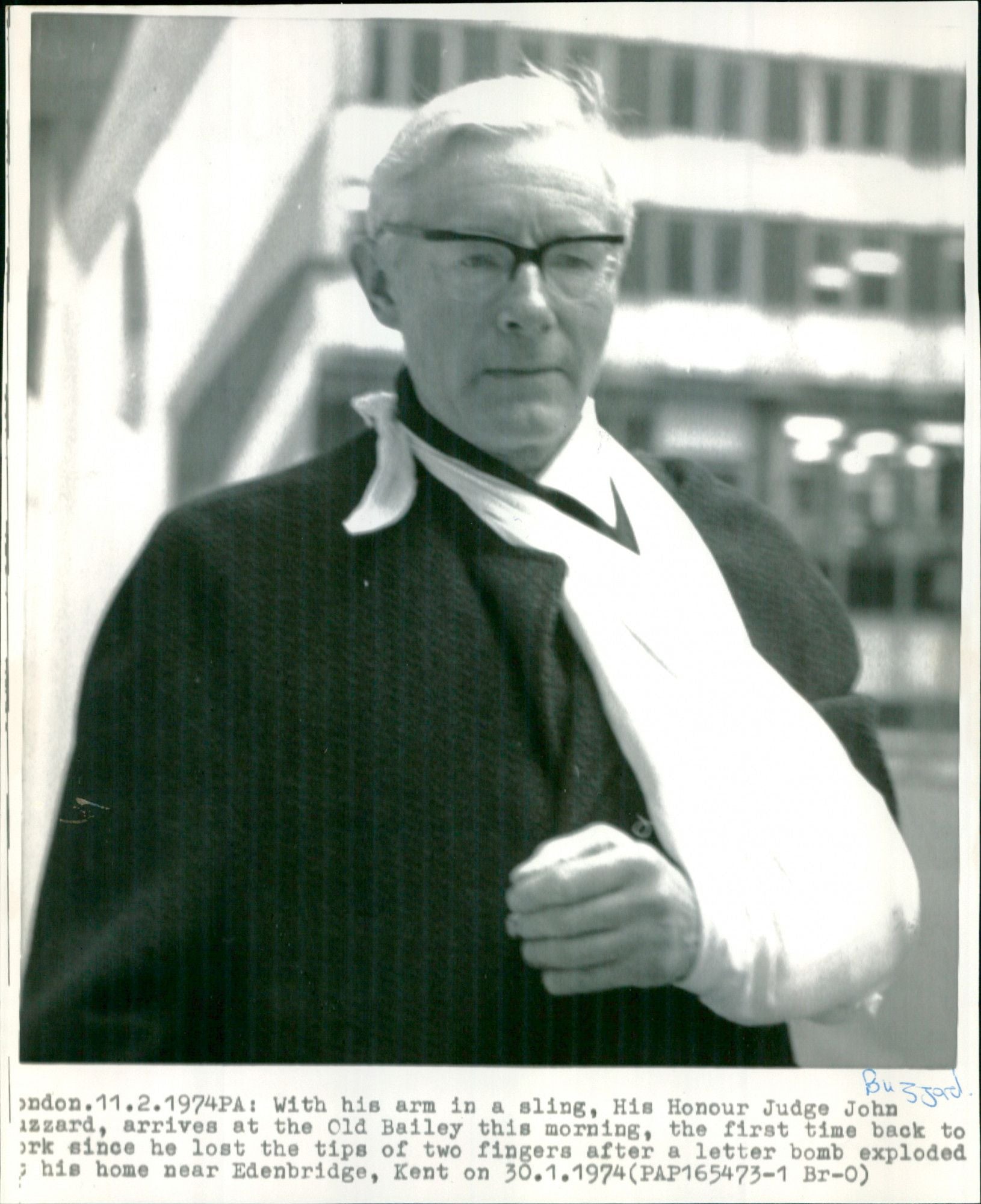Judge John Buzzard - Vintage Photograph