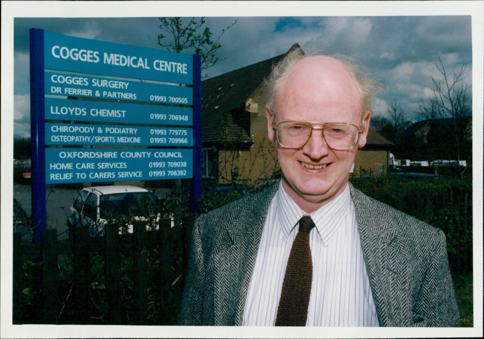 Dr. JONATHAN FERRIER - Vintage Photograph