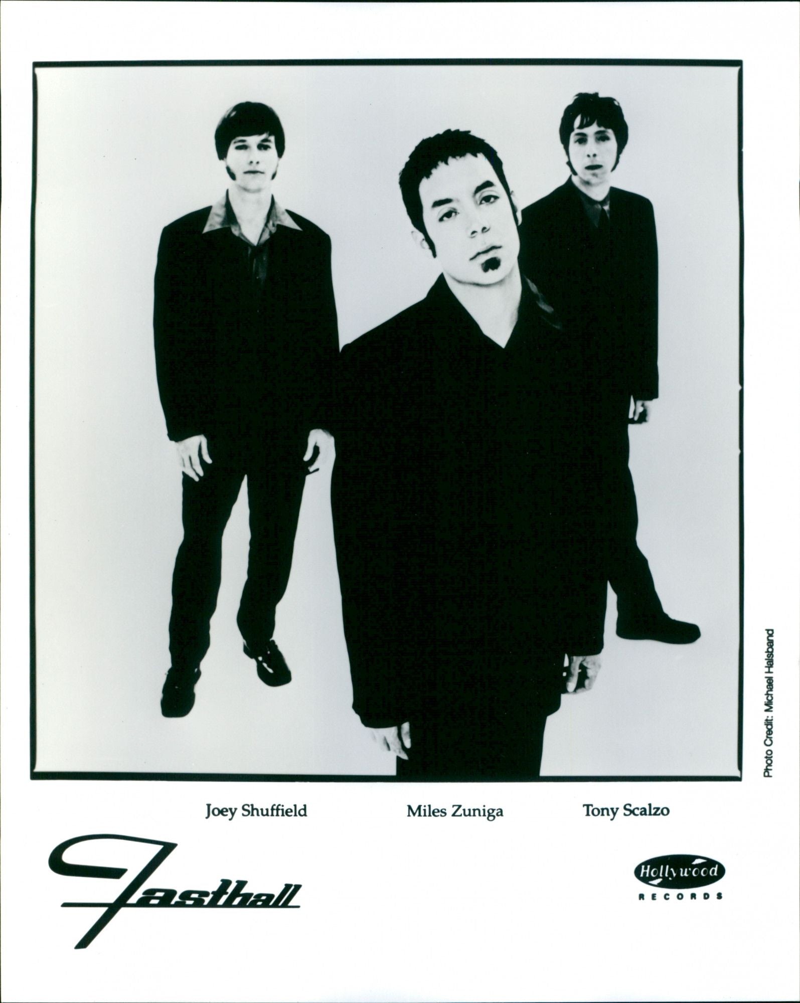 Joey Shuffield, Miles Zuniga, and Tony Scalzo of the band Hollywood RE